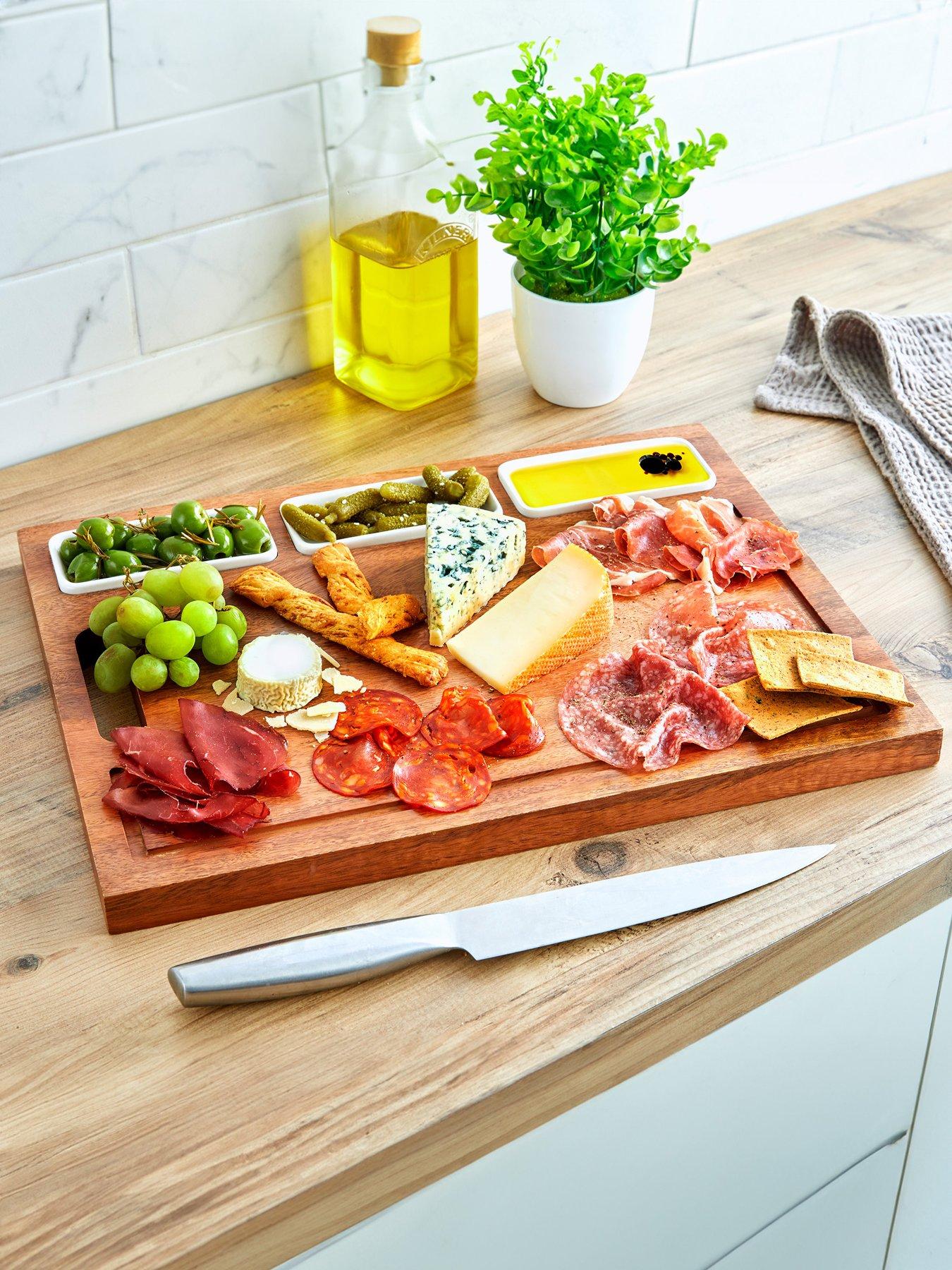 Tower Chopping Board with Dipping Bowls Very Ireland