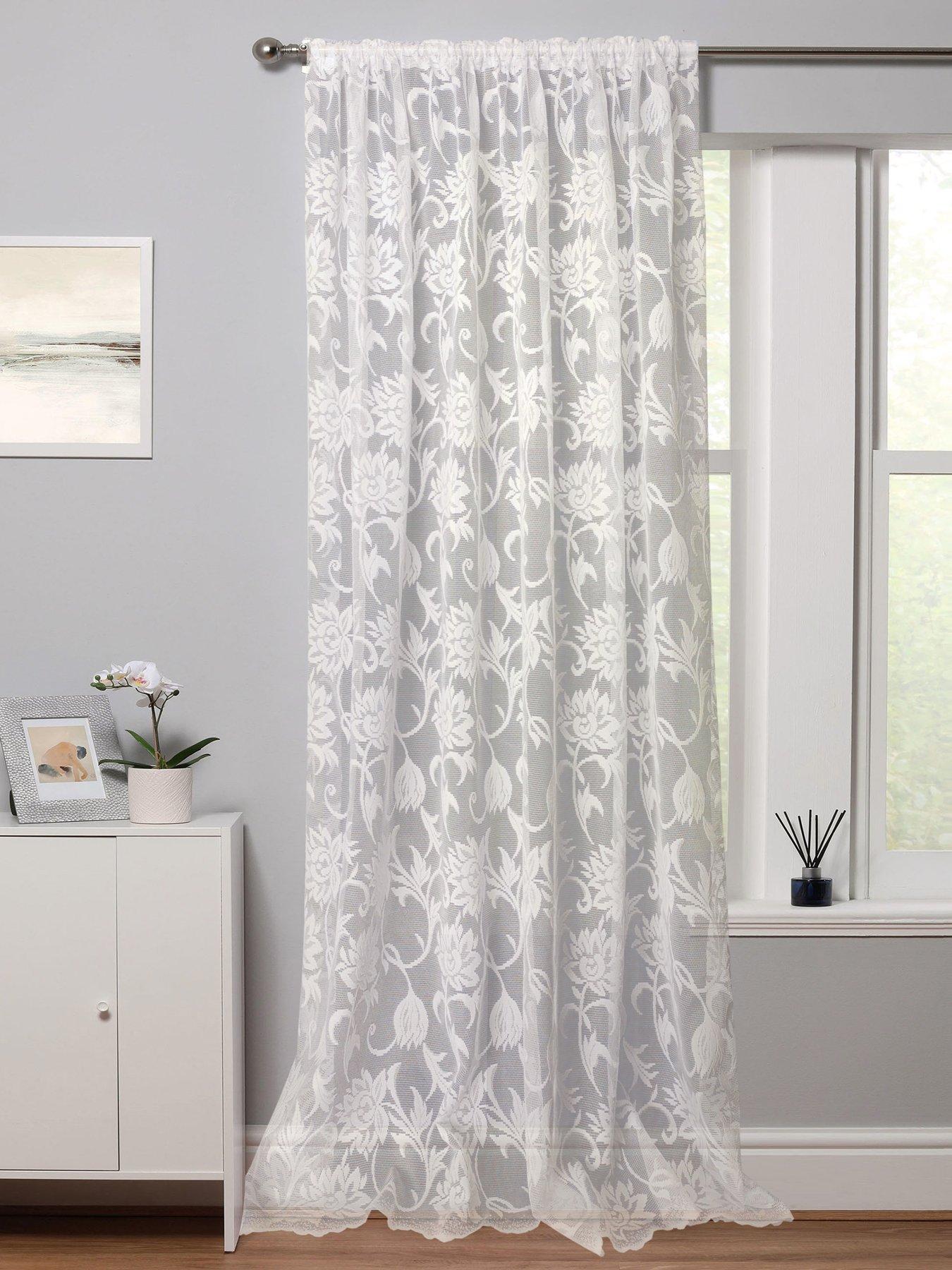 Radley Lace Curtain Panel 183cm SINGLE