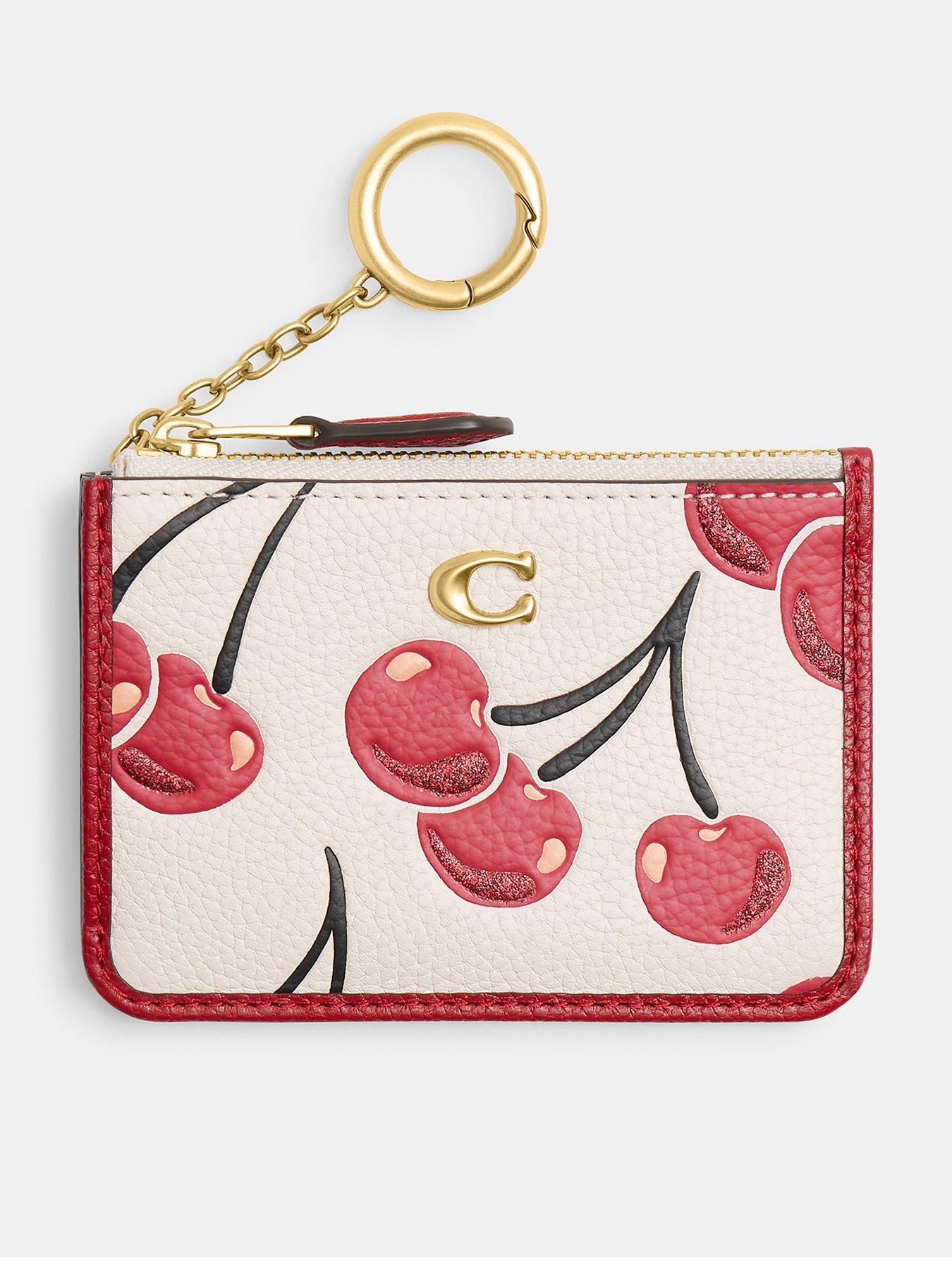 COACH Cherry Printed Leather Essential Mini Id Card Case | Very Ireland
