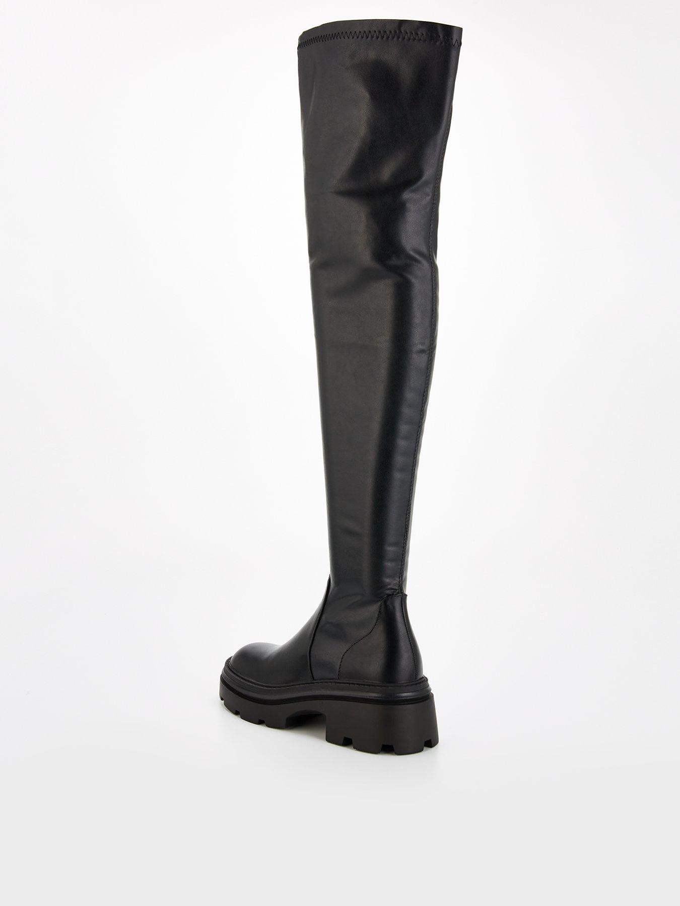 Raid Addisey Knee High Boots - Black | Very Ireland