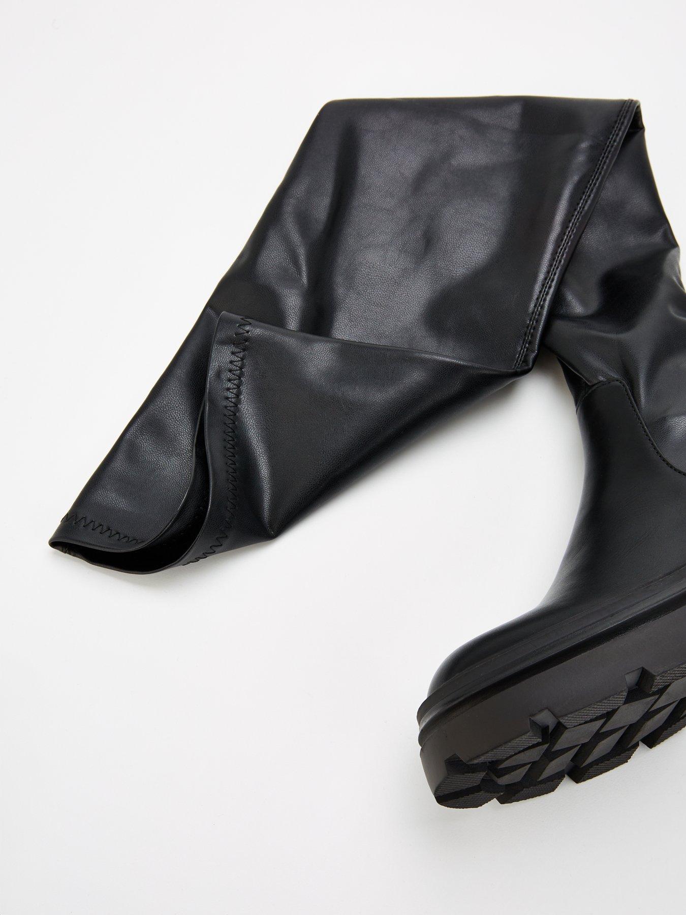 Raid Addisey Knee High Boots - Black | Very Ireland