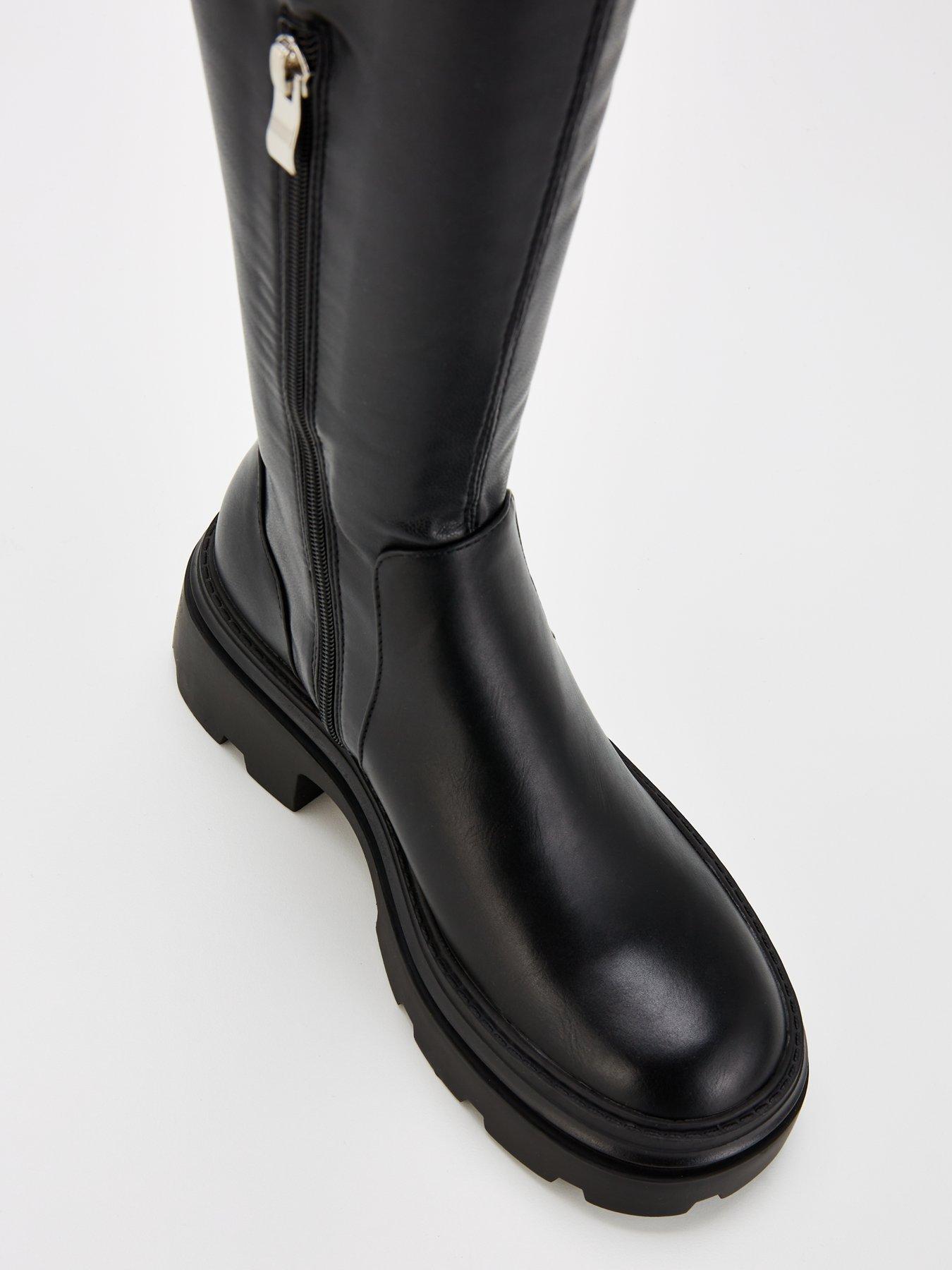 Raid Addisey Knee High Boots - Black | Very Ireland