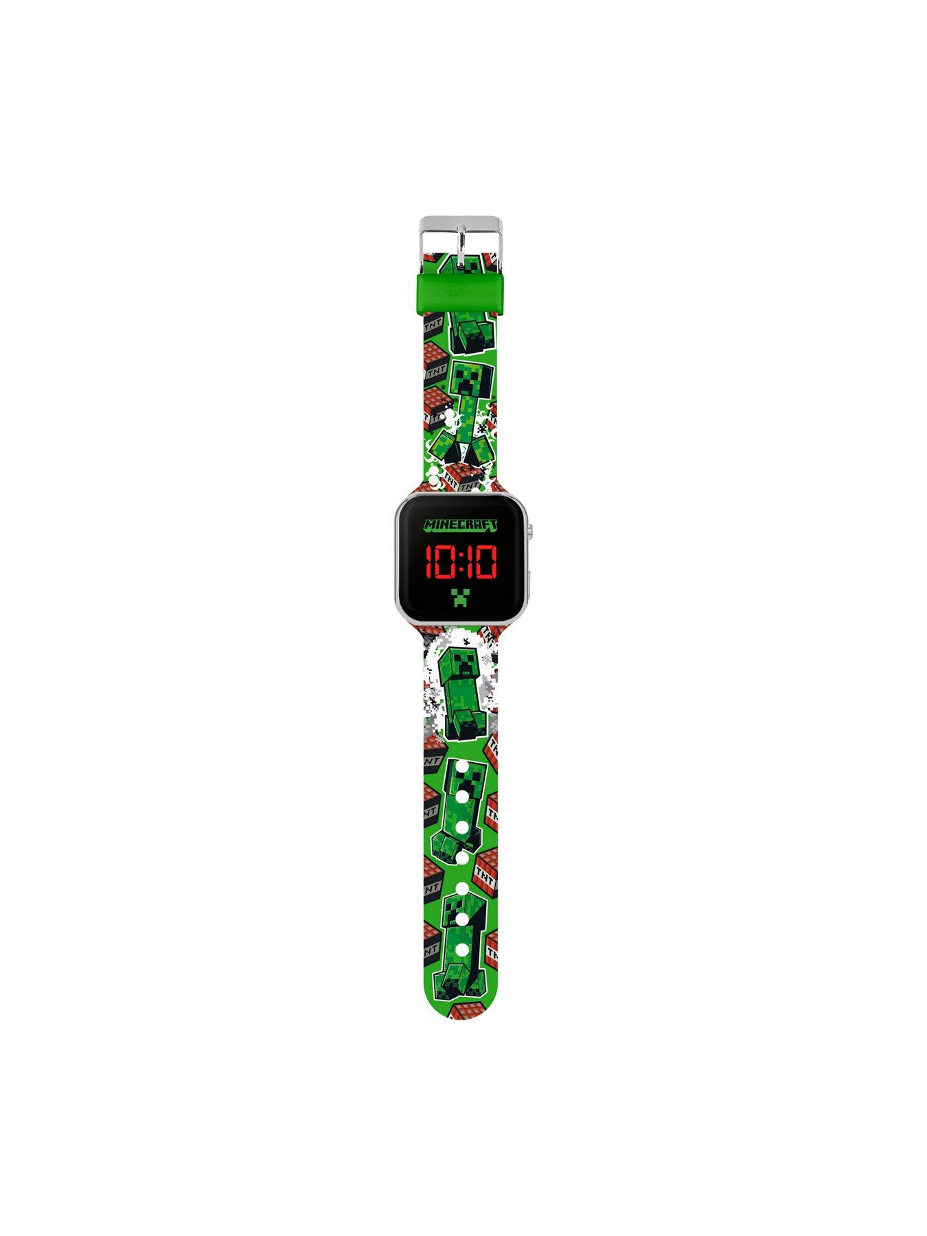 Disney Minecraft Creeper TNT LED Digital Watch | Very Ireland