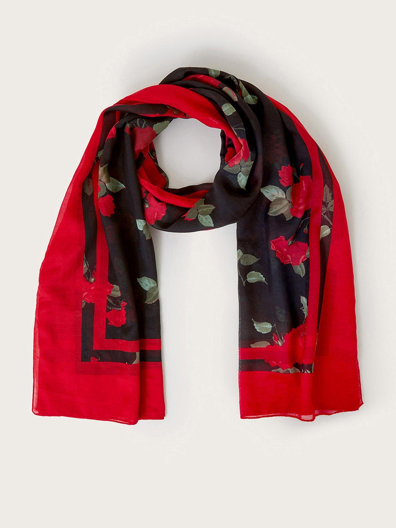 Monsoon Eloise Rose Print Scarf | Very Ireland
