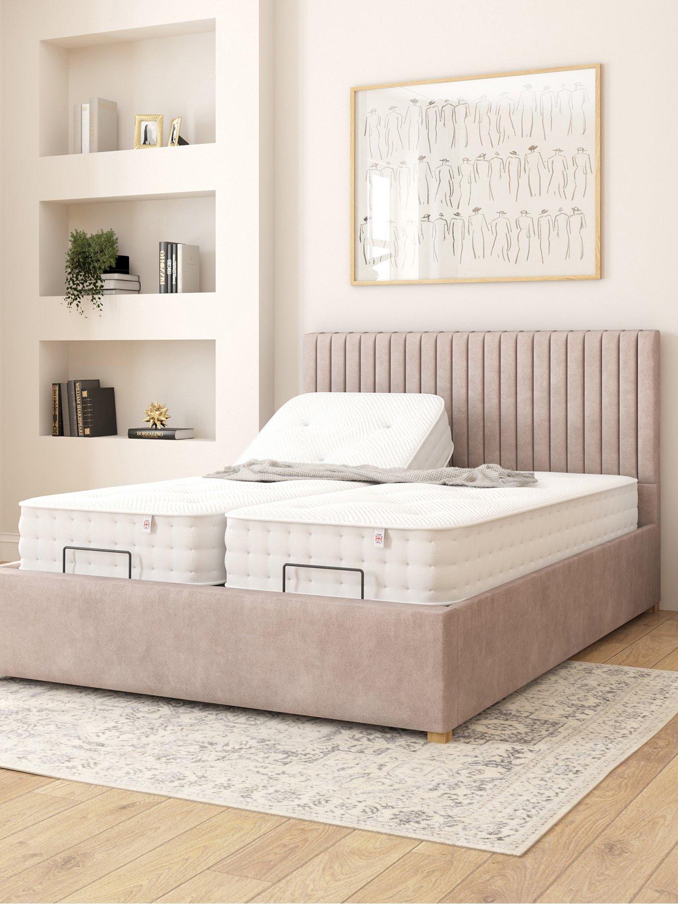 Beds | Adjustable Beds | Double 4ft 6in | Fabric | Home & Garden | Very