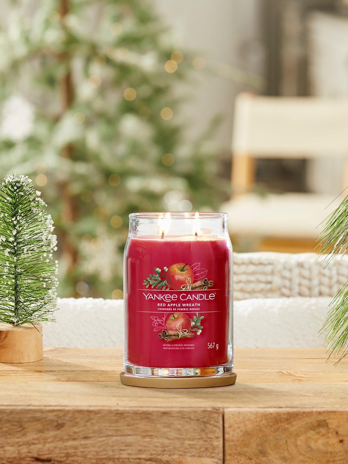 Yankee Candle Red Apple Wreath Signature Large Jar | Very Ireland