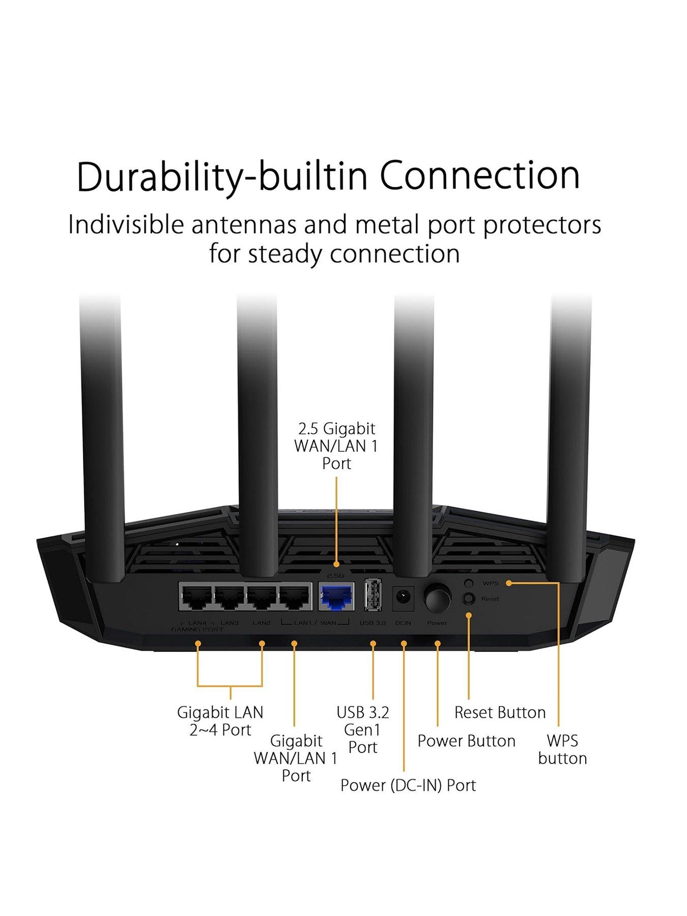 Asus TUF Gaming BE3600 Dual Band WiFi 7 Gaming Router | Very Ireland