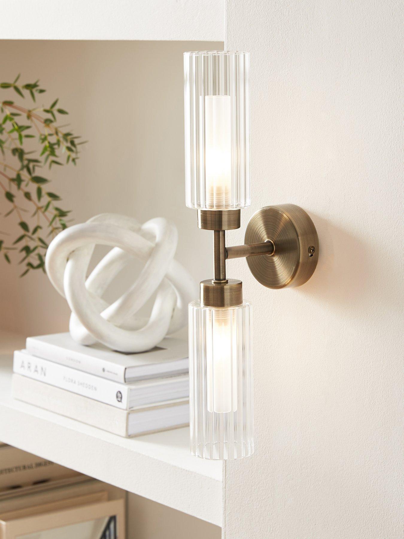 Michelle Keegan Home Faro 2 Light Wall Lamp | Very Ireland