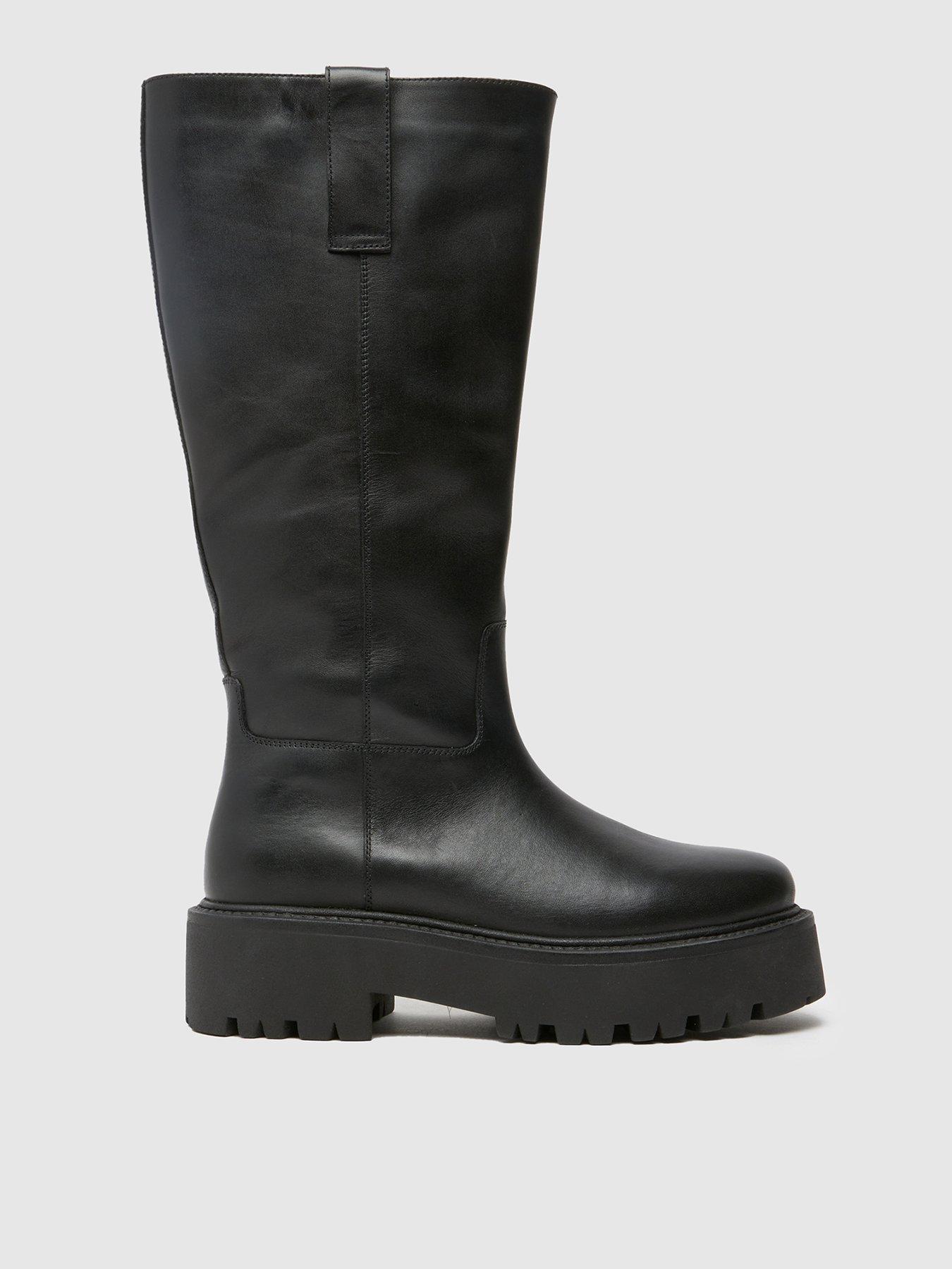 Schuh Darina Knee High Boot - Black | Very Ireland