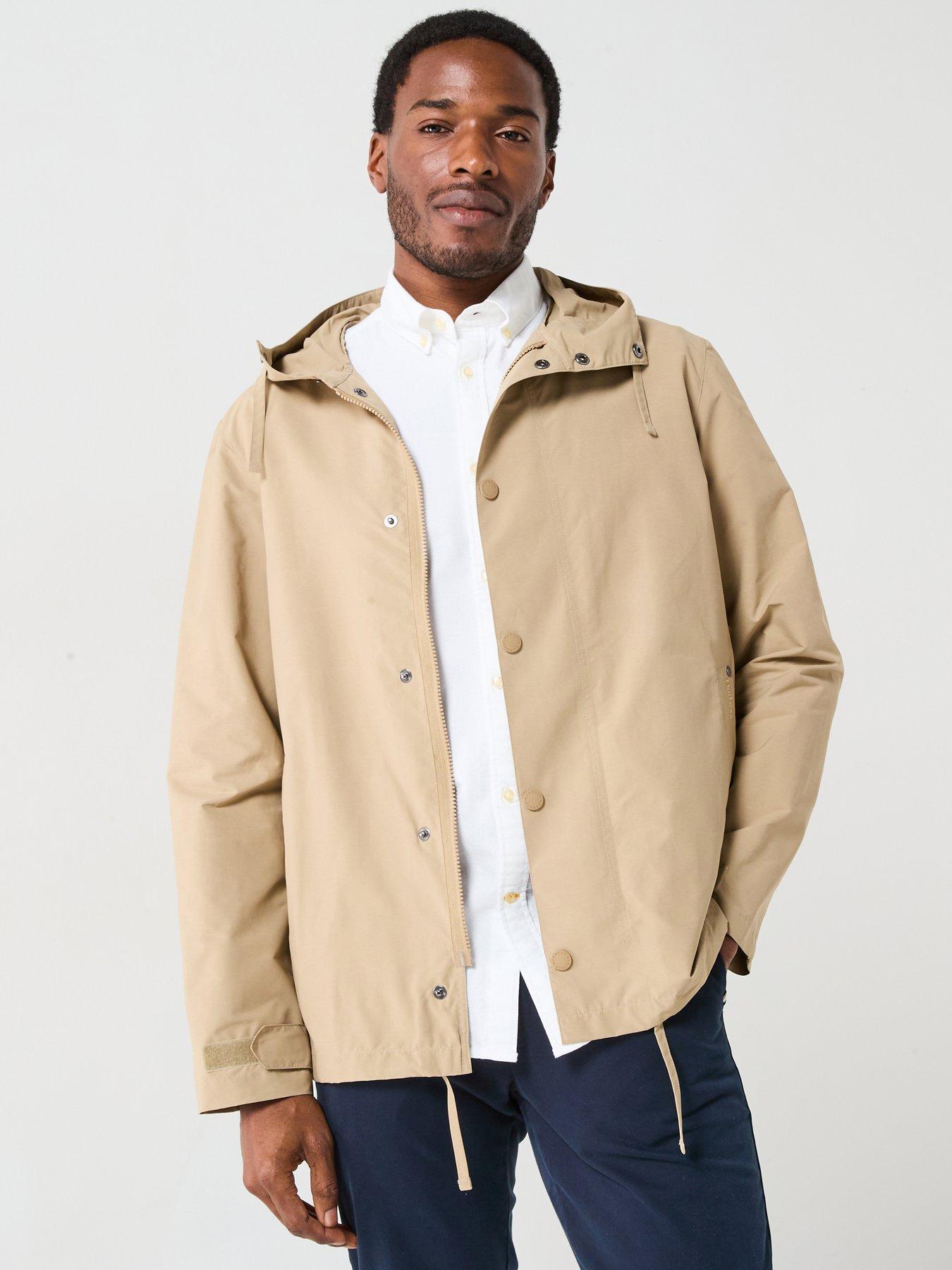 Barbour Quay Showerproof Jacket - Dark Brown | Very Ireland
