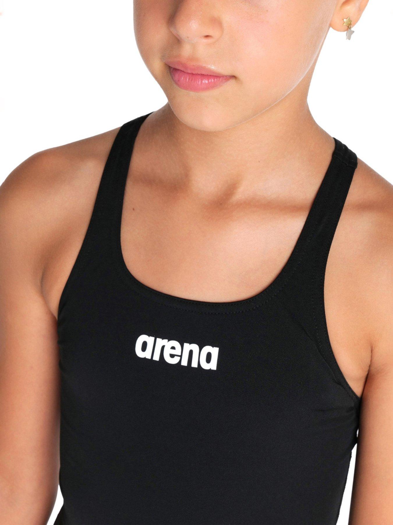 Arena Girl's Team Swimsuit Swim Pro Solid - Black | Very Ireland