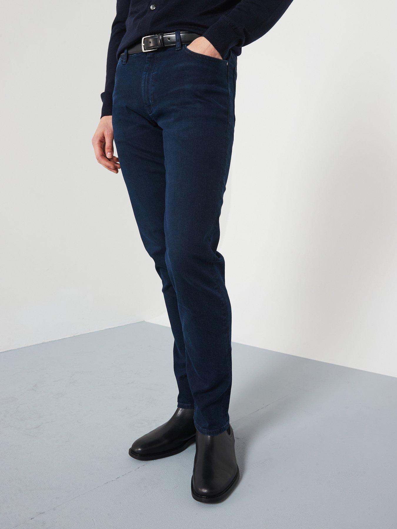 Mango Patrick Smart Straight Fit Jeans - Dark Blue | Very Ireland
