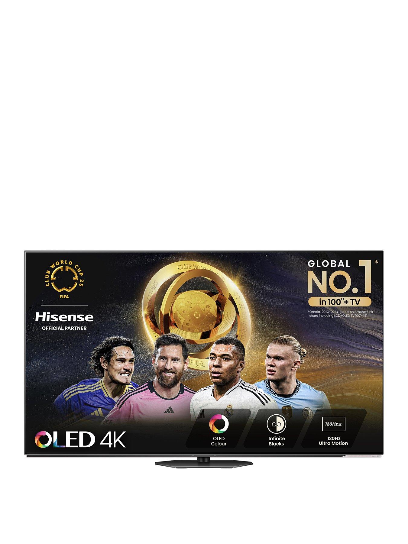 Hisense 55A85NTUK 55-inch, OLED 4K Ultra HD Smart TV | Very Ireland