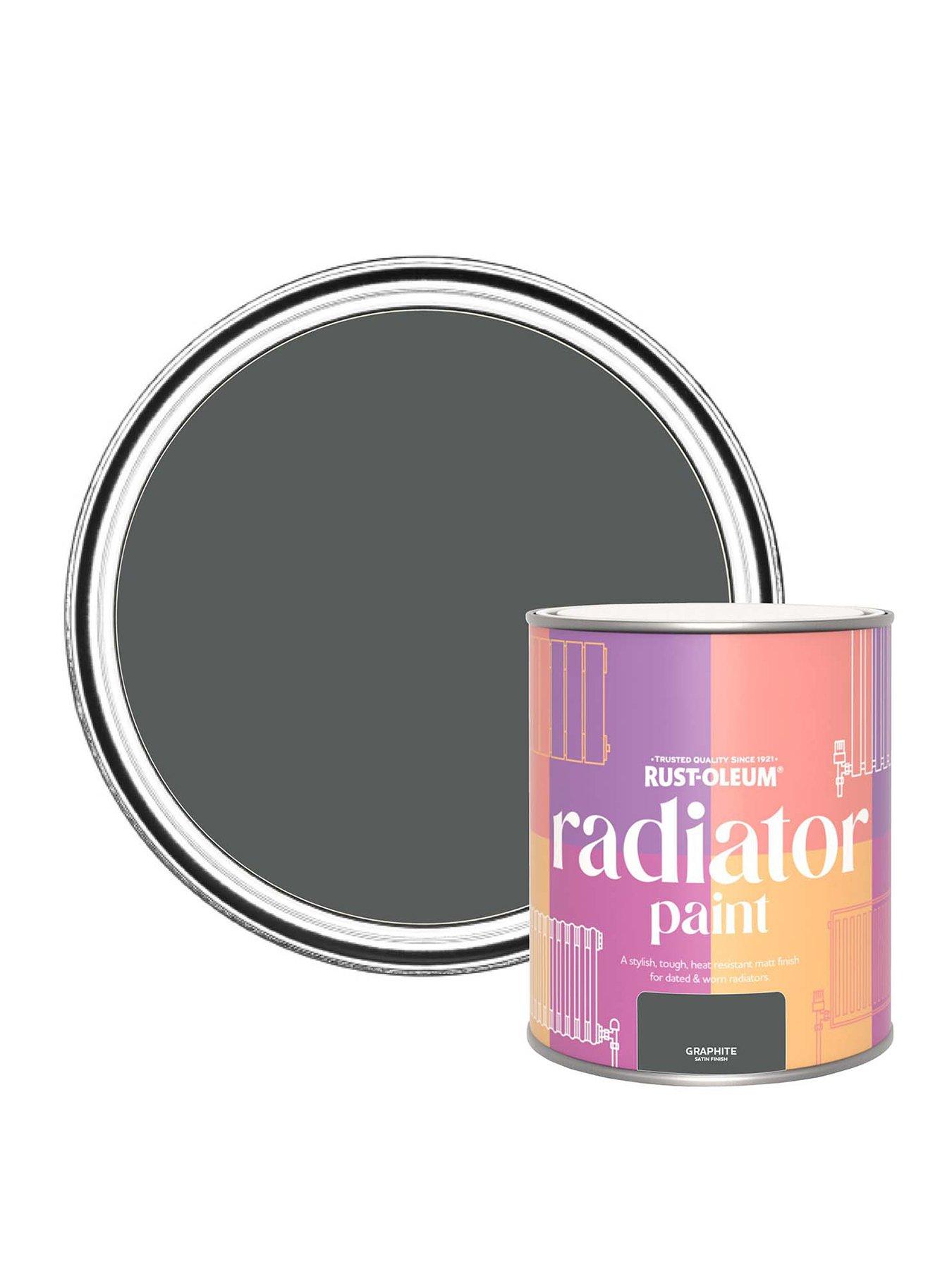 Rust-Oleum Rust-oleum Radiator Paint Graphite Satin 750ml | Very Ireland