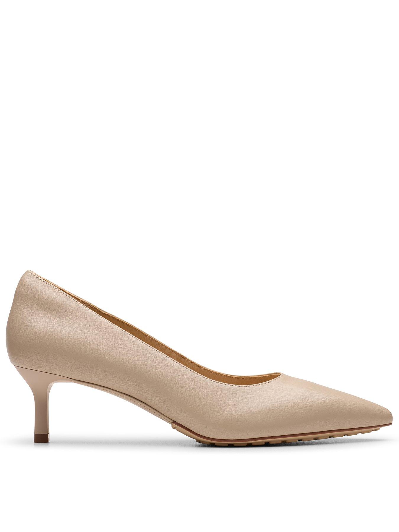 Clarks Adela Court Heel Black Very Ireland