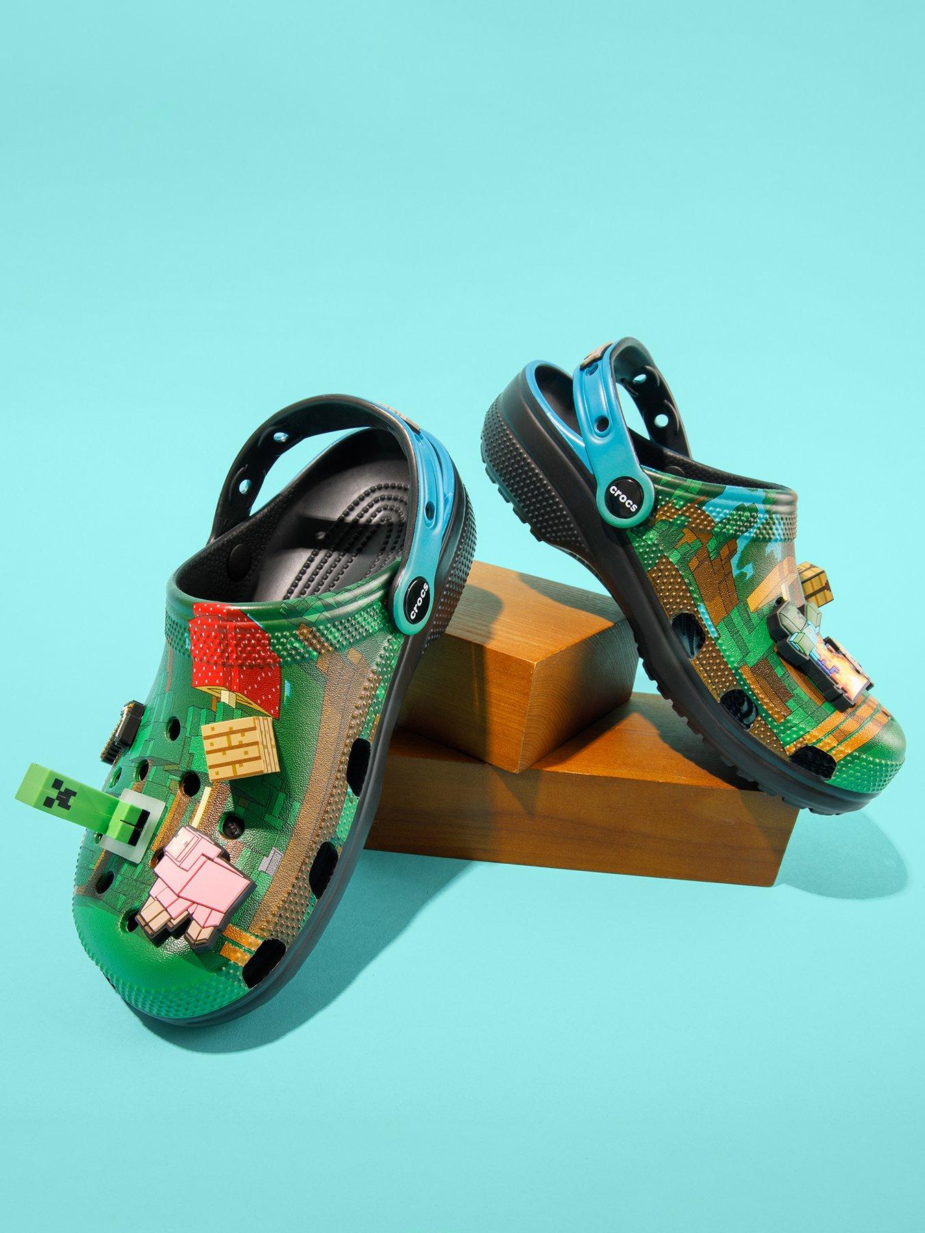 Crocs Minecraft Classic Kids Clog - Multi | Very Ireland