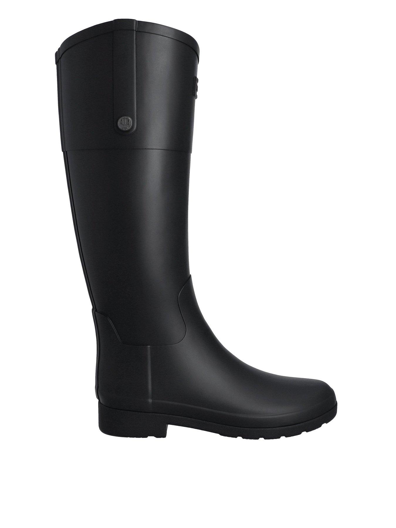 Hunter Women's Refined Riding Boots - Black | Very Ireland