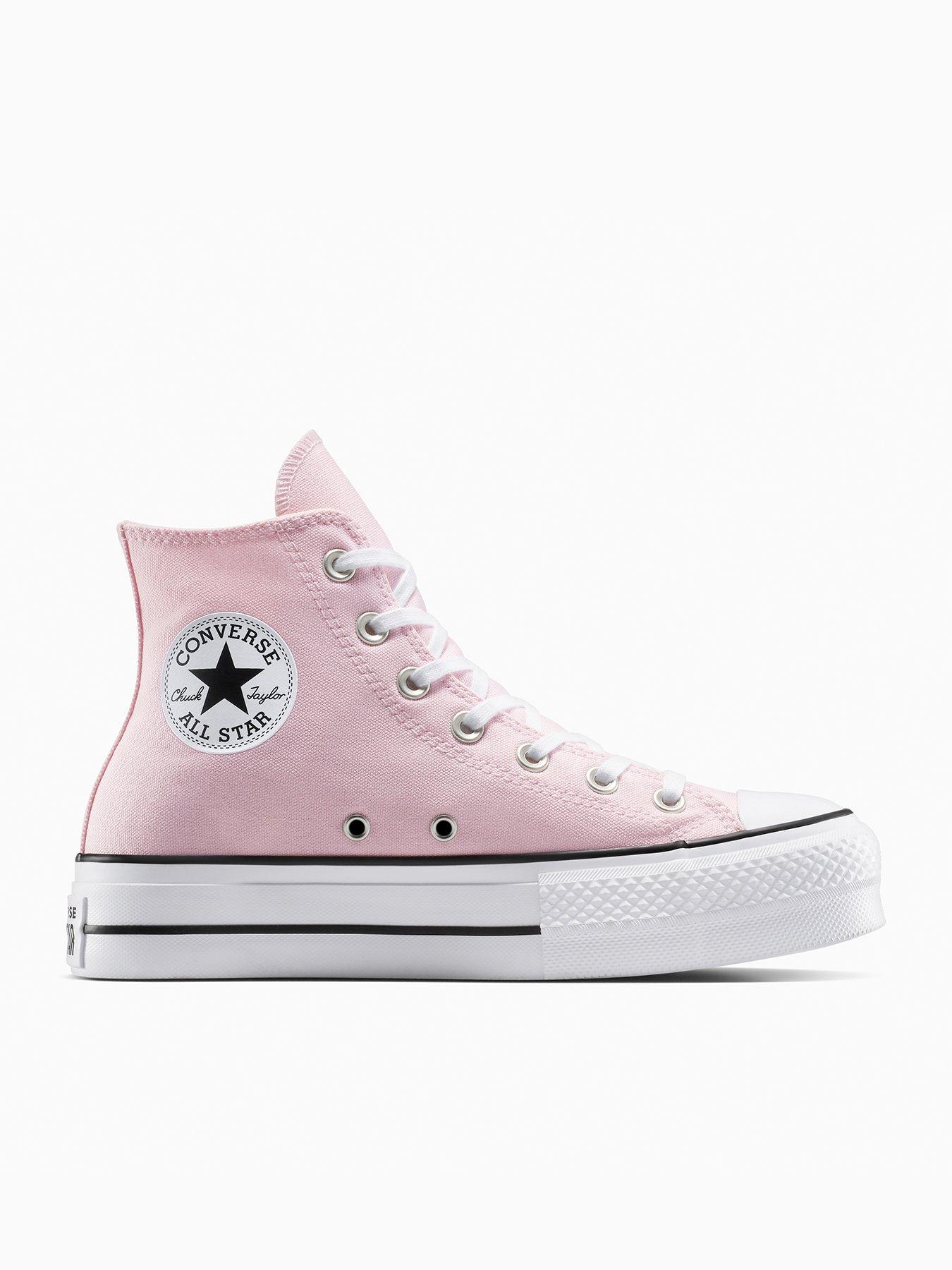 Converse Chuck Taylor All Star Lift - Sugar Berry/White/Black | Very ...