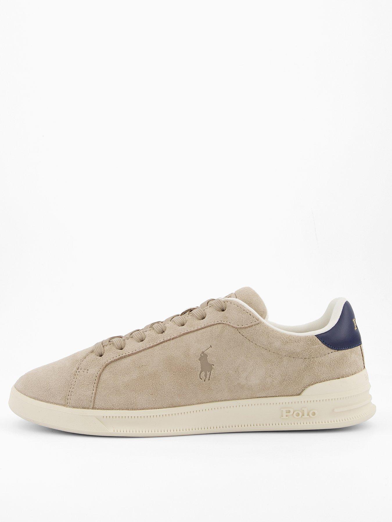 Polo Ralph Lauren Heritage Court Trainers - Beige | Very Ireland