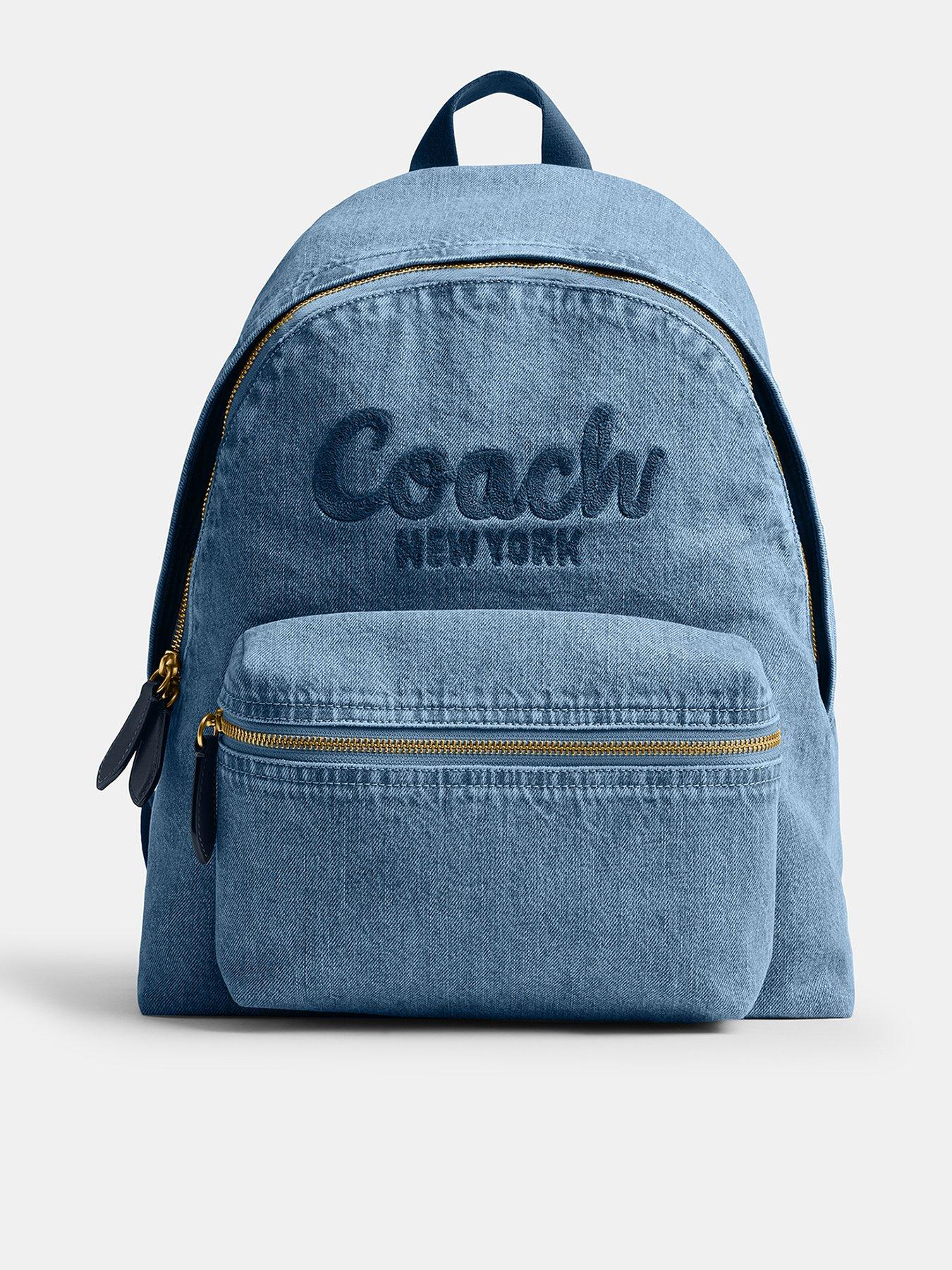 COACH Denim Cargo Backpack - Indigo | Very Ireland