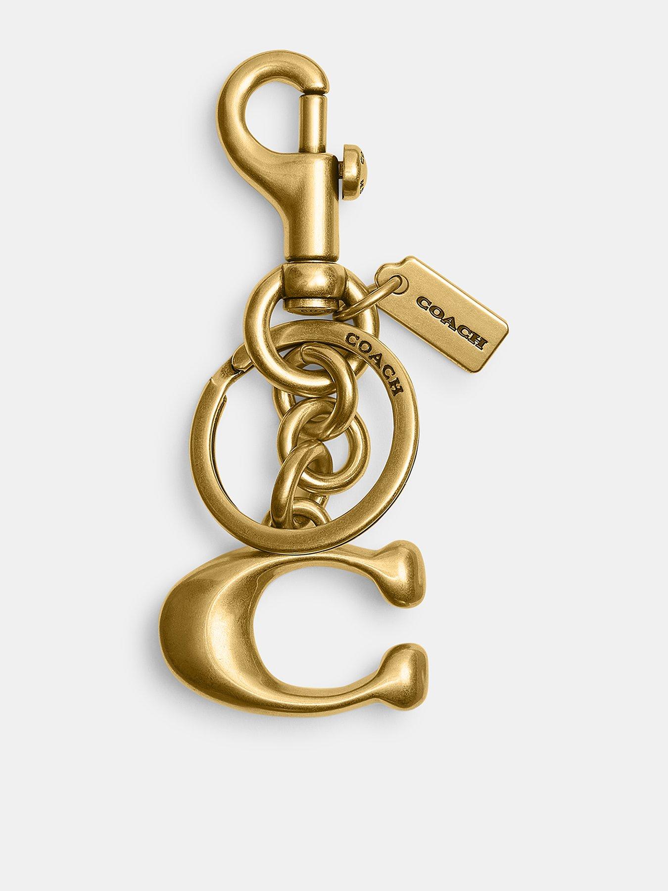COACH C Logo Bag Charm - Gold | Very Ireland