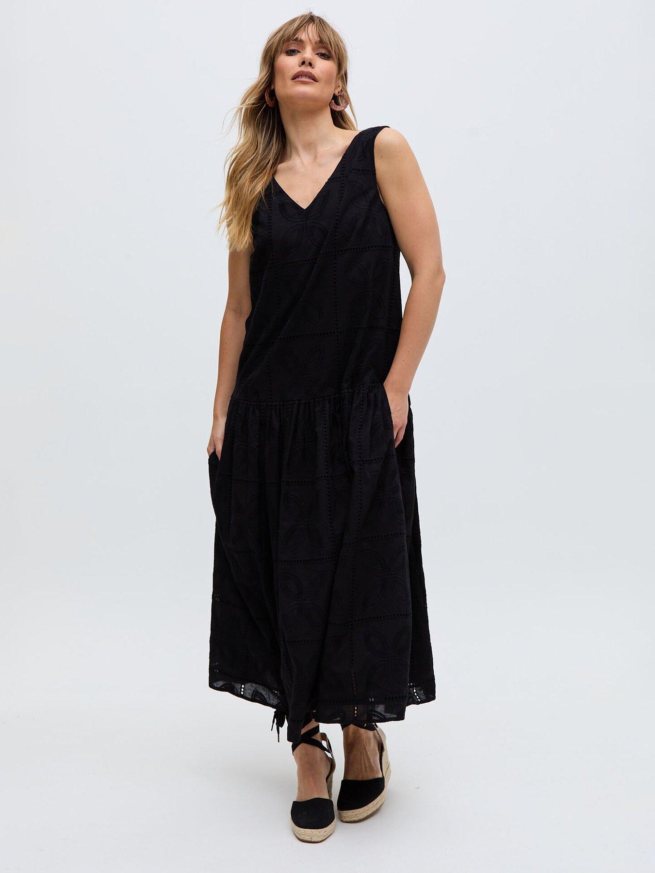 Raffya Squire Dress - Black | Very Ireland