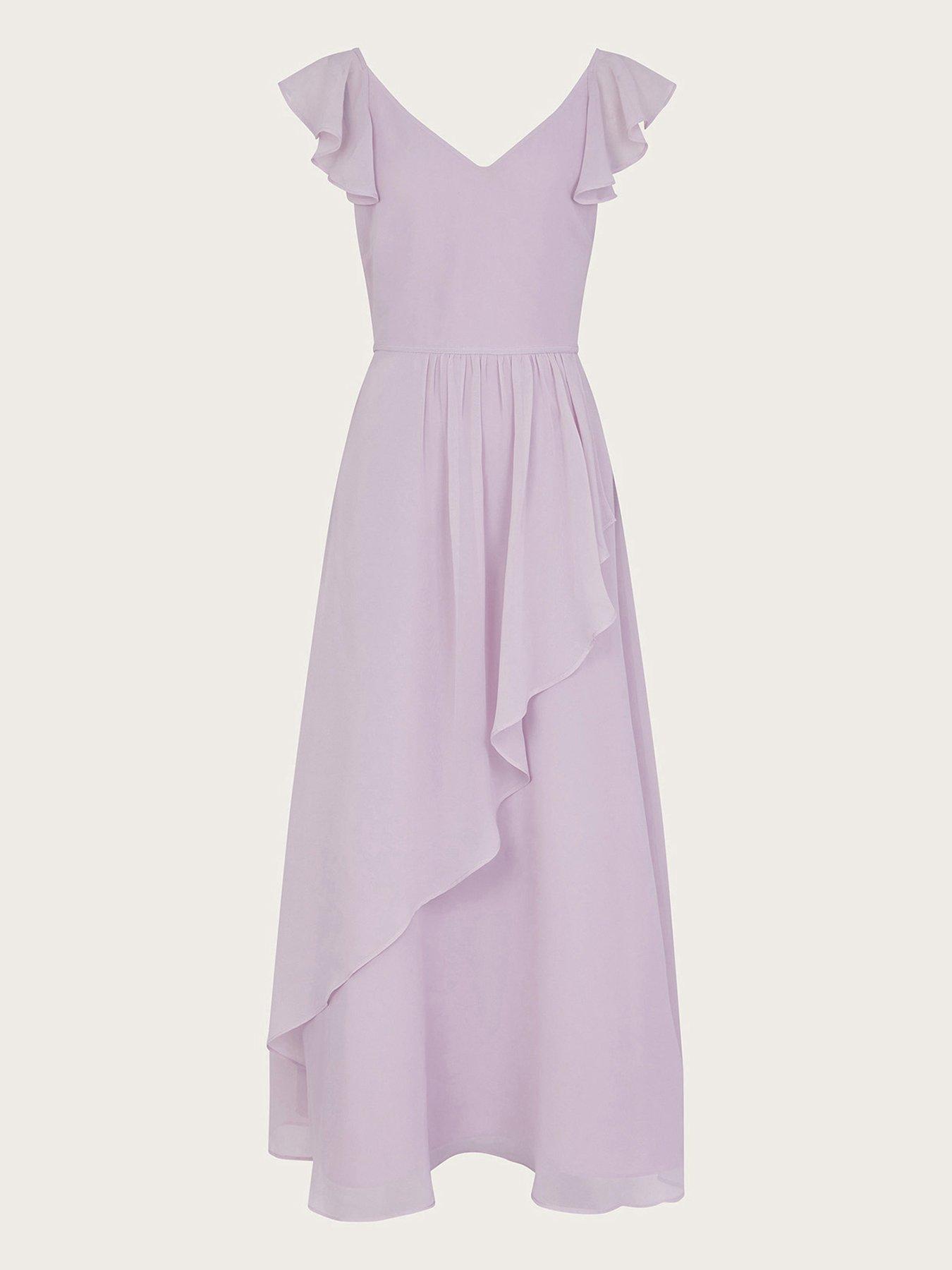 Monsoon Girls Indie Tie Back Prom Dress - Lilac | Very Ireland