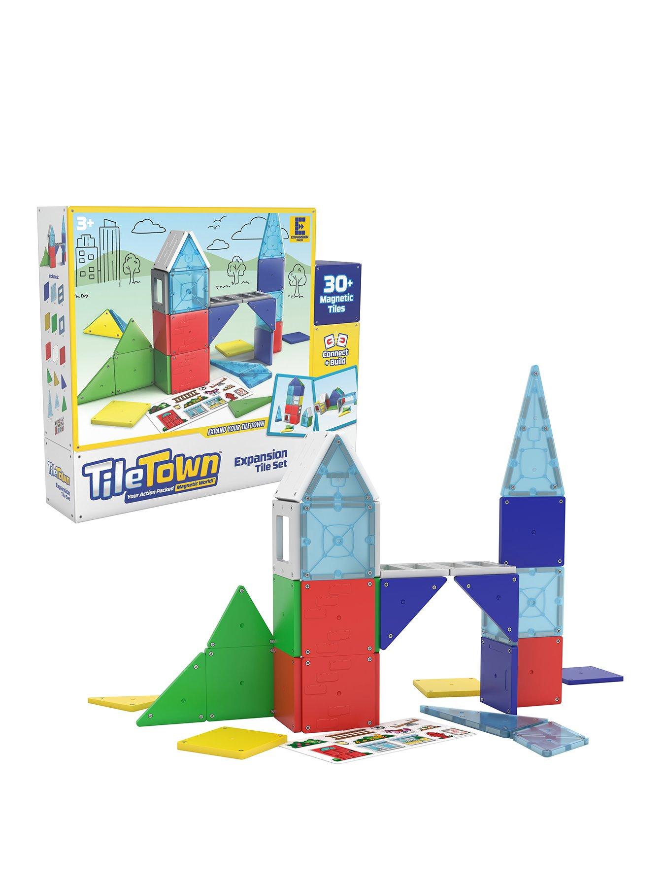 Tile Town Tile Town Expansion Pack Magnetic Tiles Playset | Very Ireland