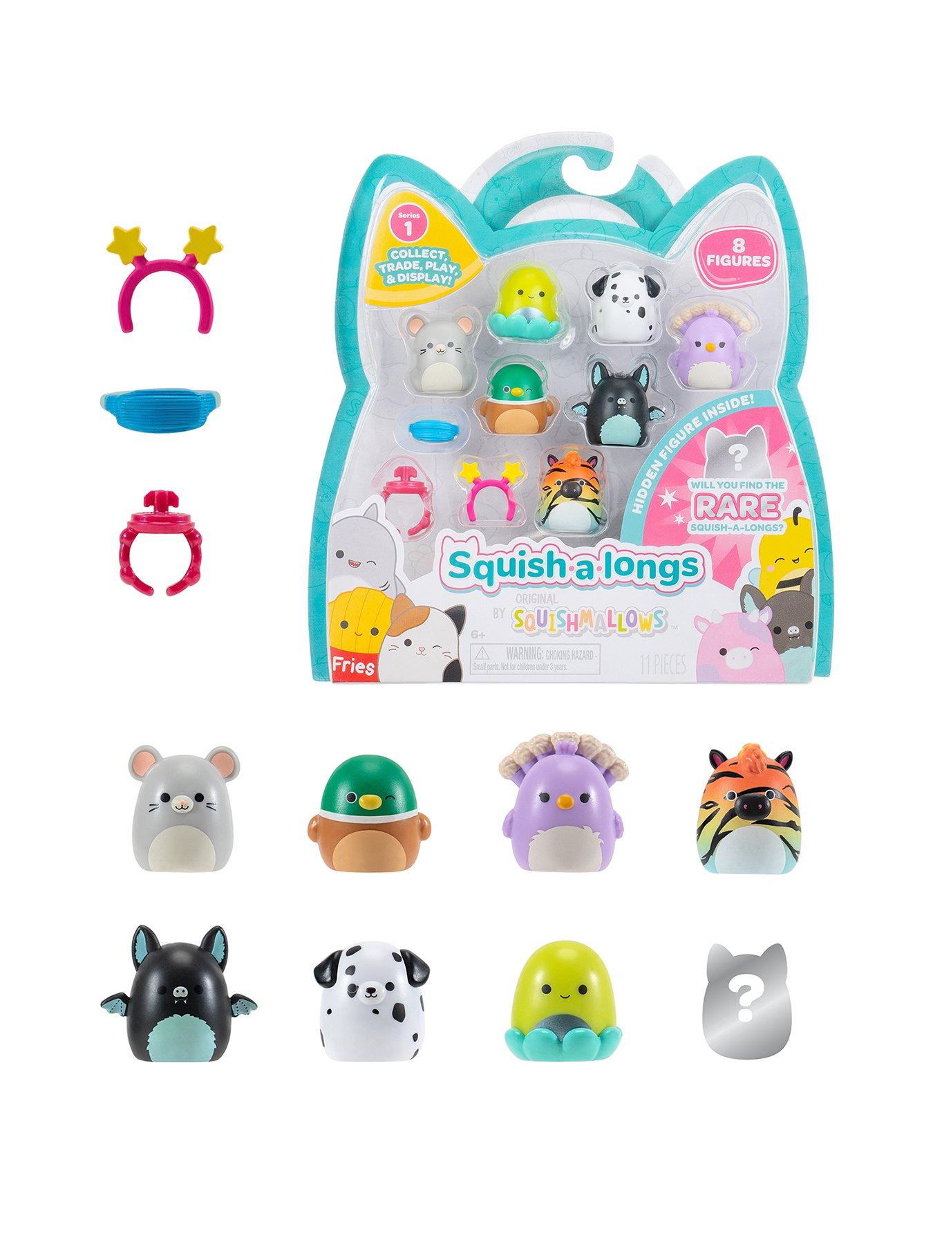 Squish-a-longs Squish-a-longs 8 Pack (STYLE 2-W1) - 1-Inch Mini-Squish ...