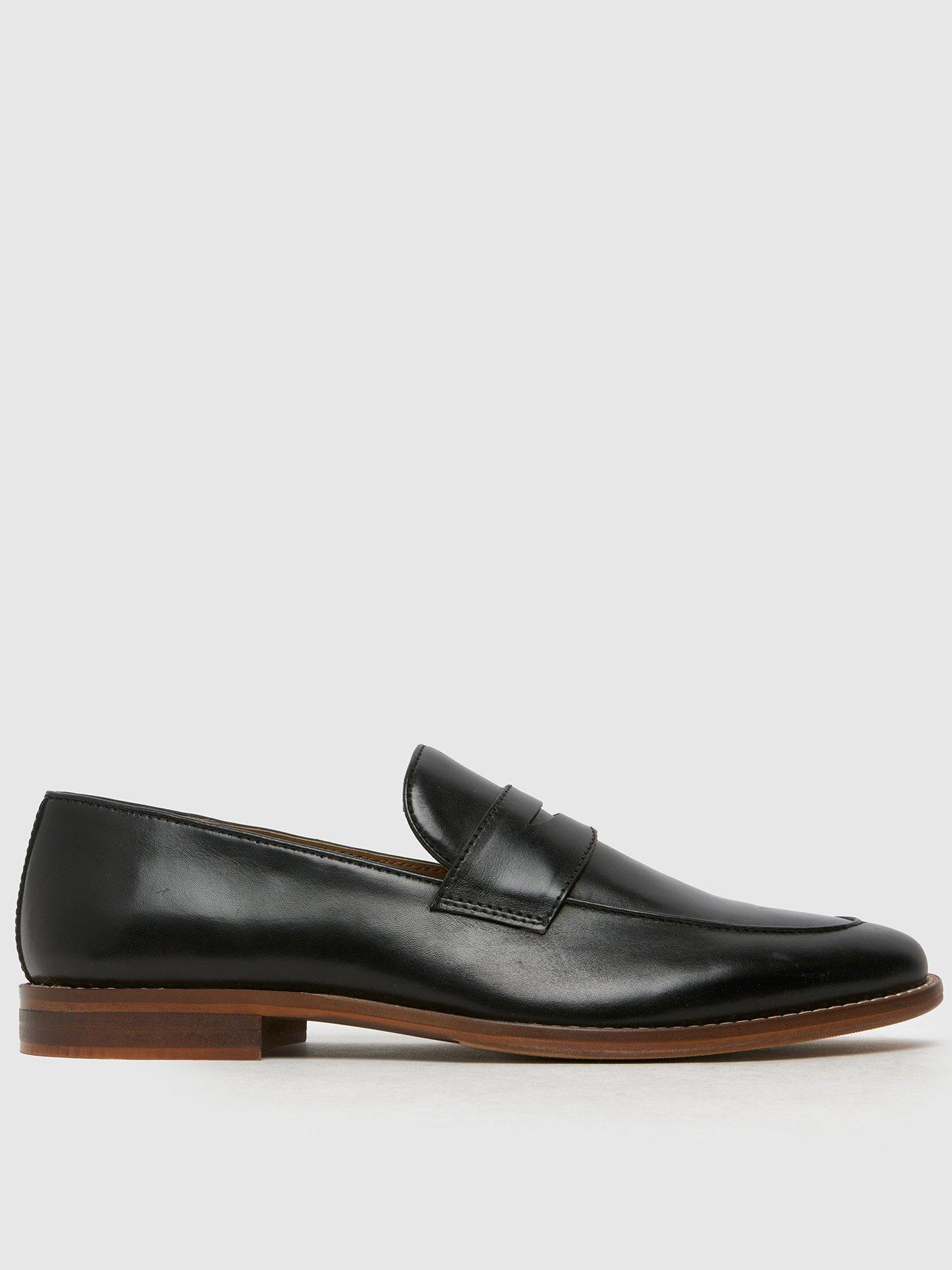 Schuh Rune Leather Loafer- Black | Very Ireland