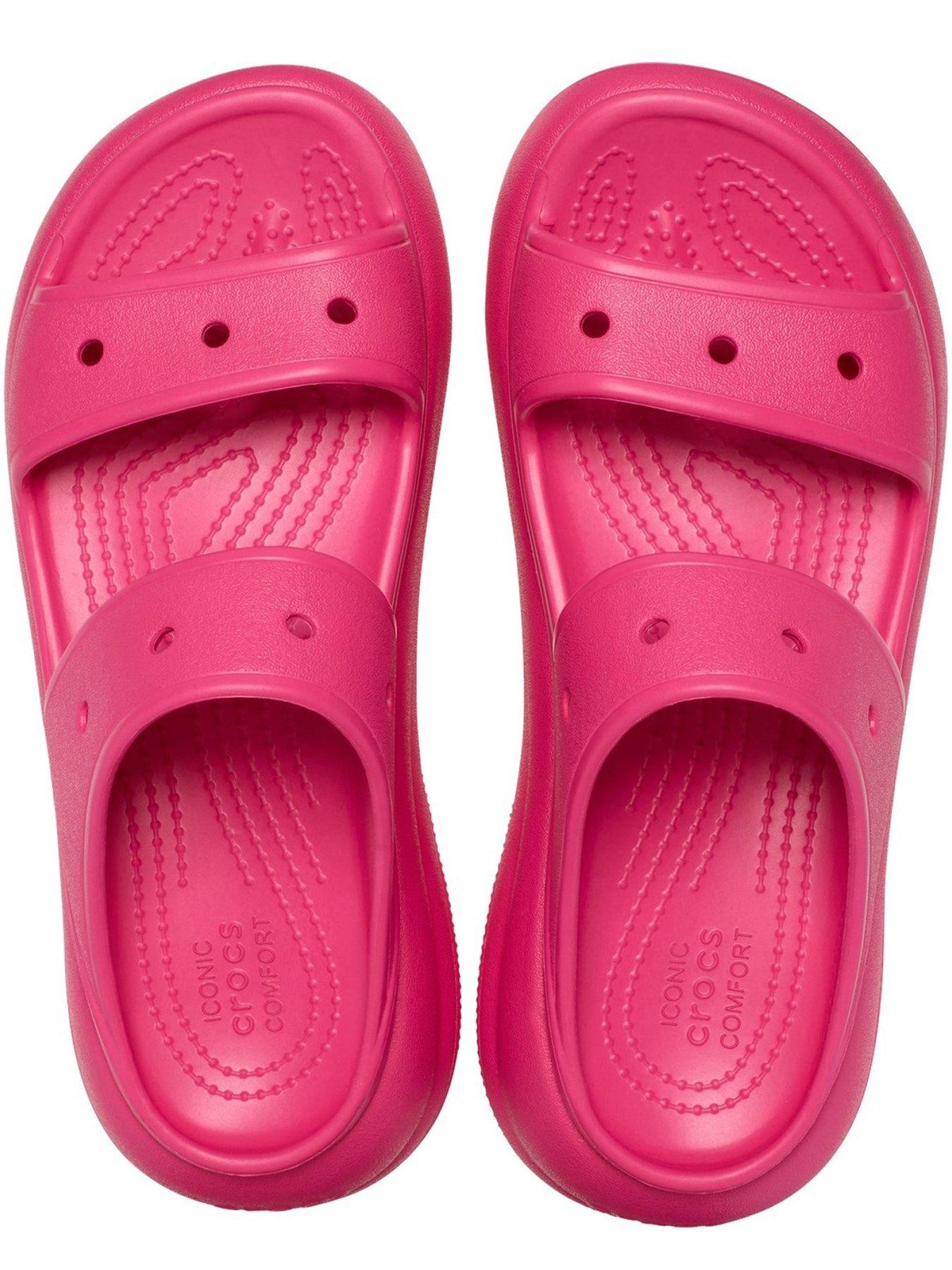 Crocs Classic Crush Sandal - Dragon Fruit | Very Ireland