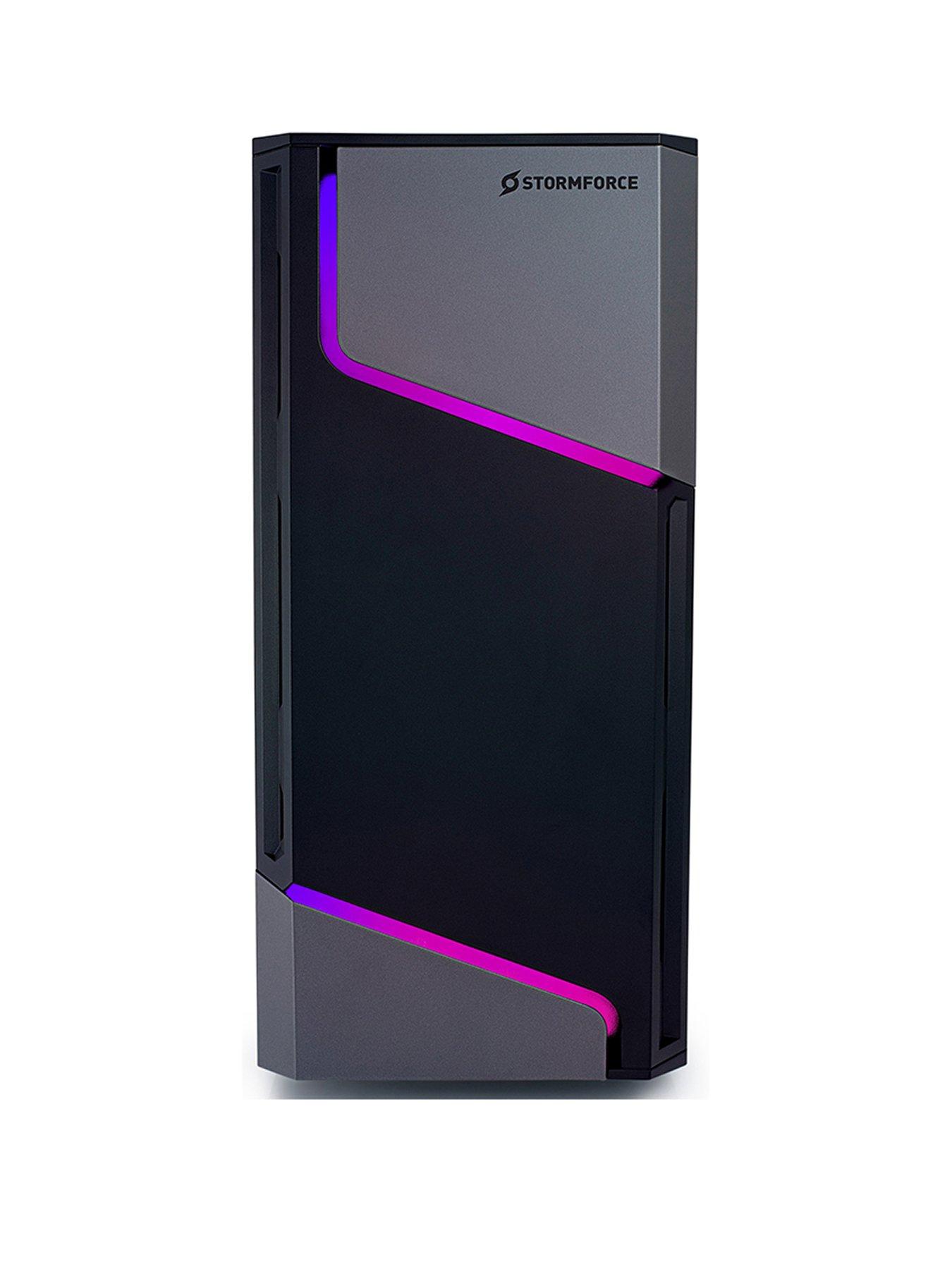 Stormforce Onyx Gaming Desktop - GeForce RTX 4060, Intel Core i5, 16GB ...