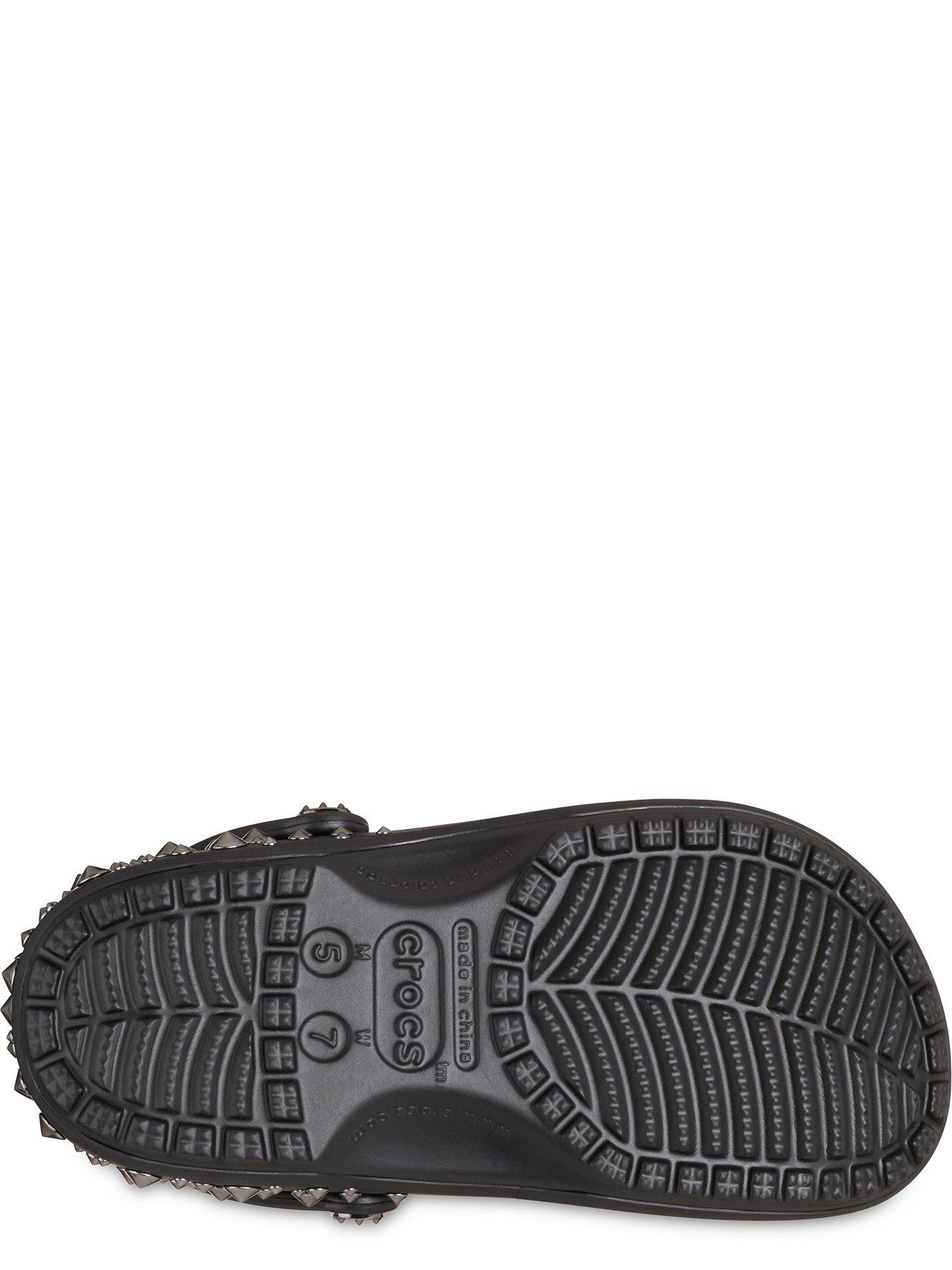Crocs Classic Studded Clog - Black | Very Ireland