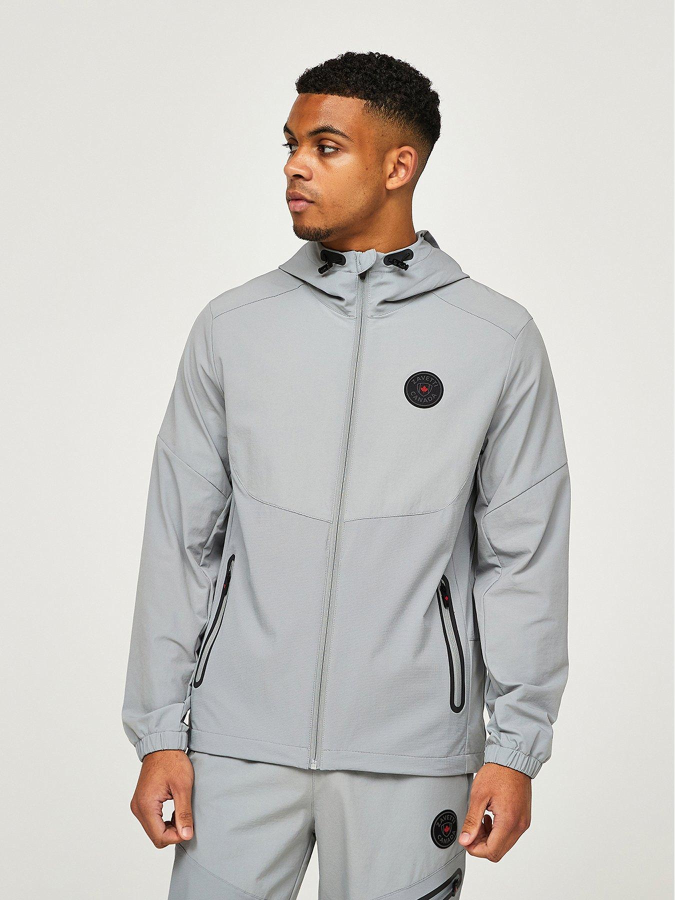 Zavetti Canada Zavetti Canada Zidero Woven Lightweight Jacket -grey ...