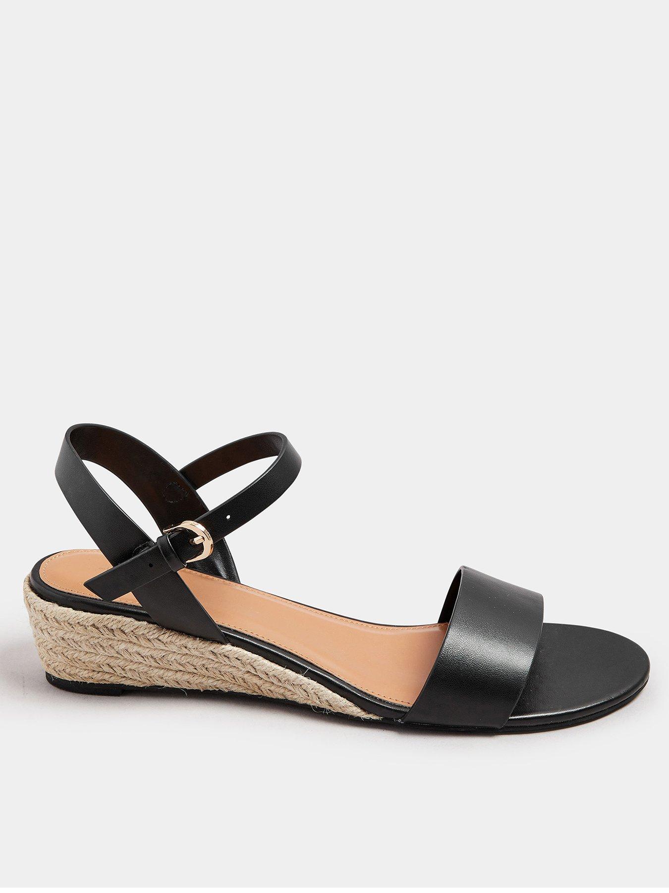 Long Tall Sally Mid Heel Rope Wedges | Very Ireland