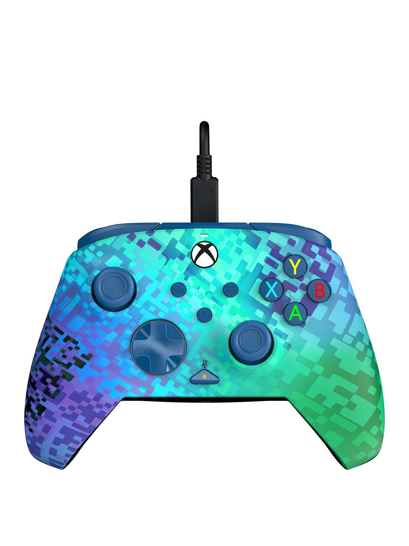 pdp Rematch Wired Controller - Xbox Series X - Glitch Green | Very Ireland