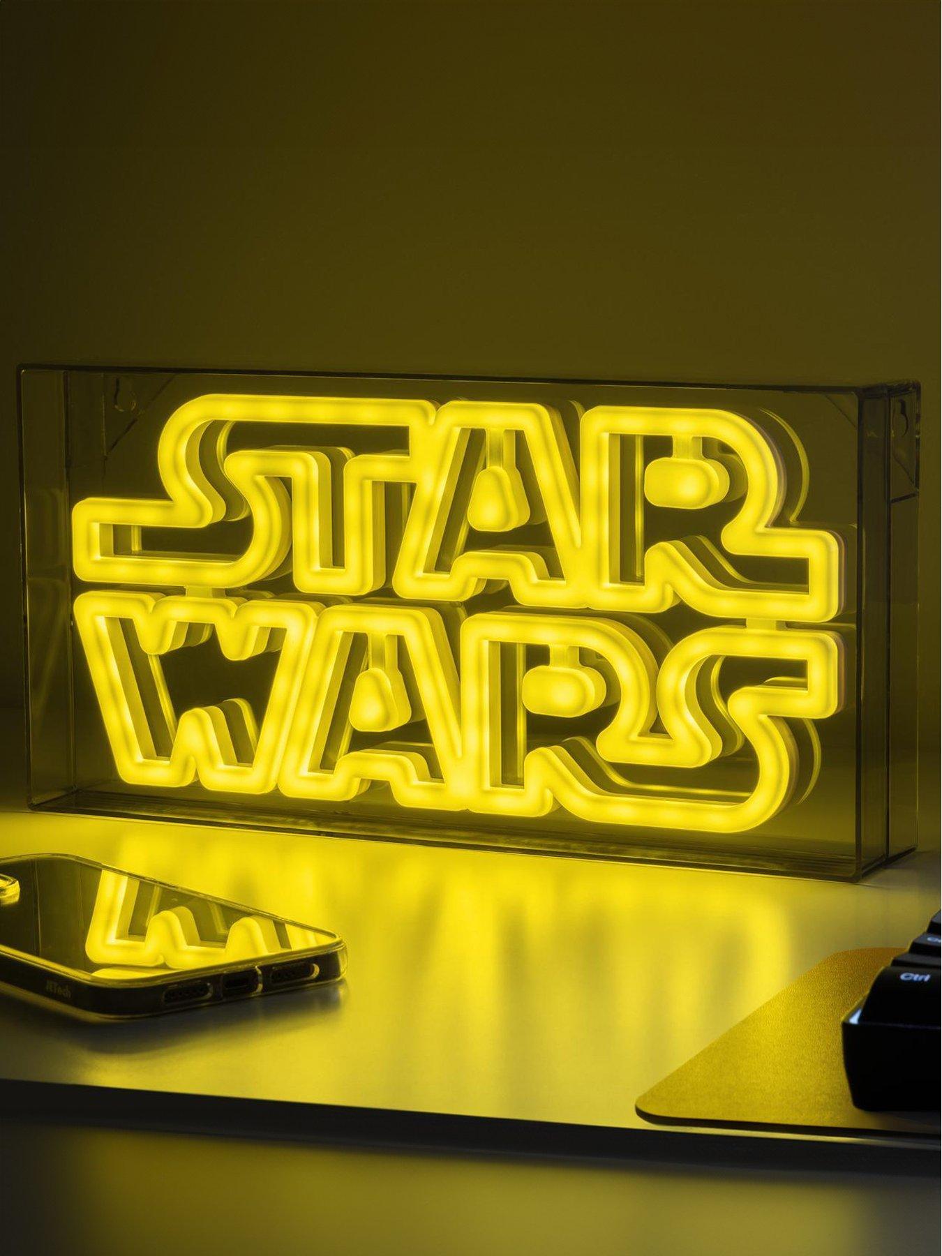 Star Wars Star Wars Led Neon Logo Light - Officially Licensed Free ...