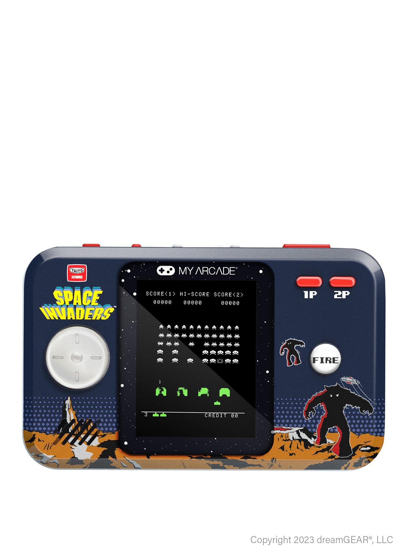 My Arcade Pocket Player Pro Space Invaders Portable Gaming System ...