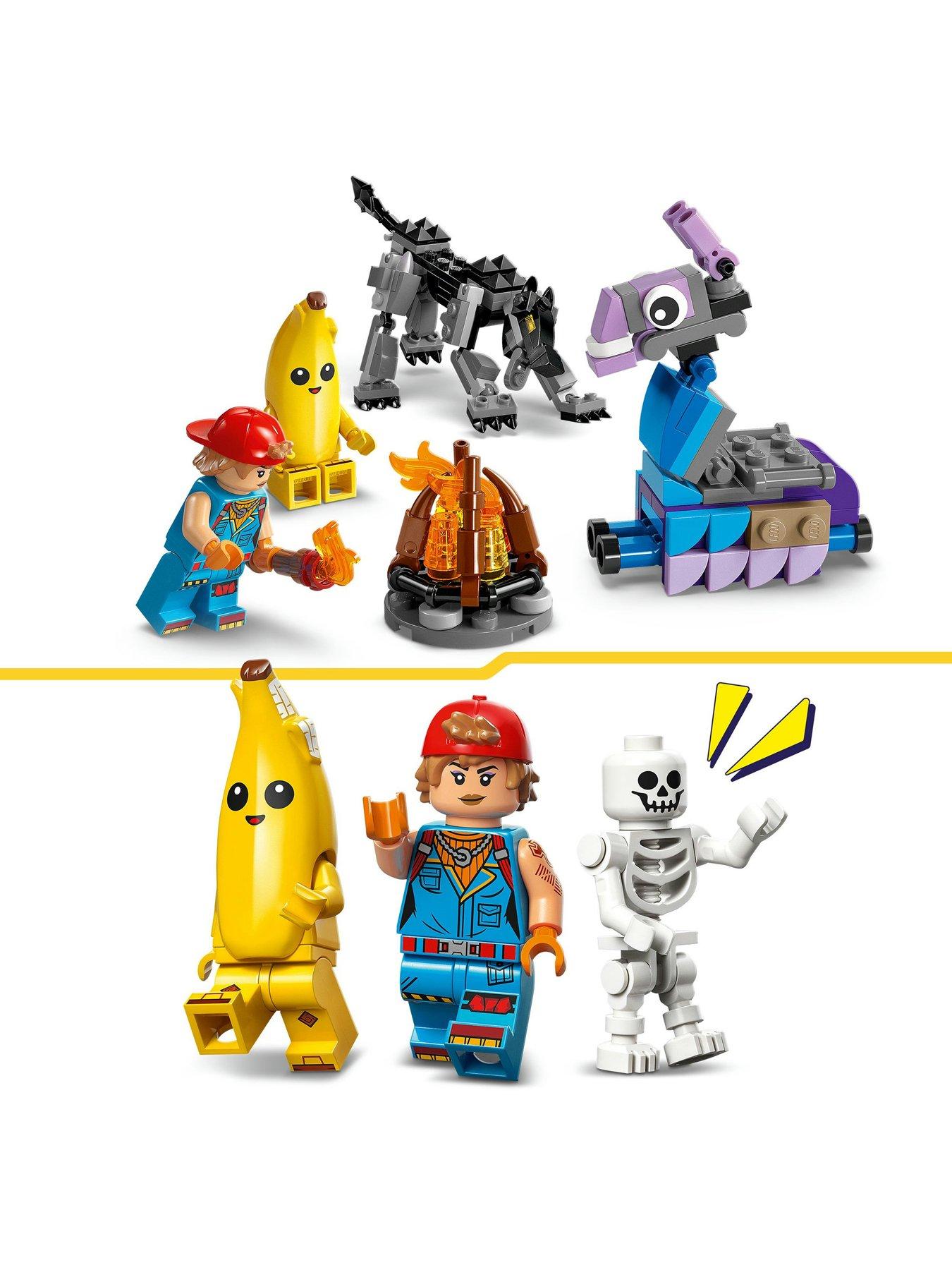 LEGO Fortnite Peely & Sparkplug’s Camp Toy Set 77075 | Very Ireland