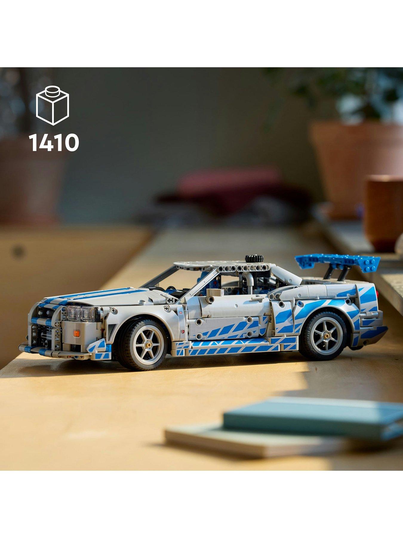 LEGO Technic 2 Fast 2 Furious Nissan Skyline GT-R (R34) Car Model Kit ...