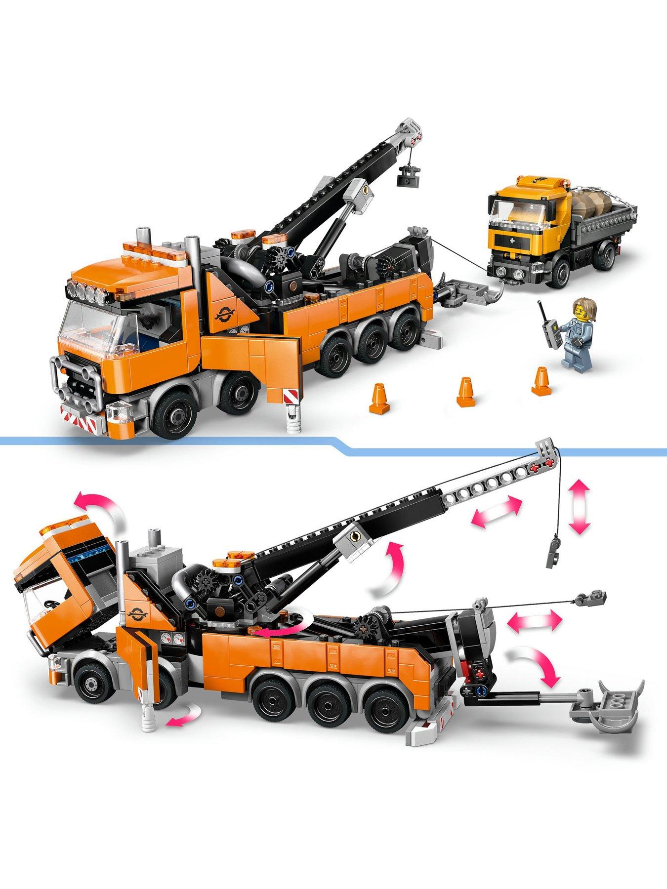 LEGO City City Heavy-Duty Recovery Tow Truck with Crane 60467 | Very ...