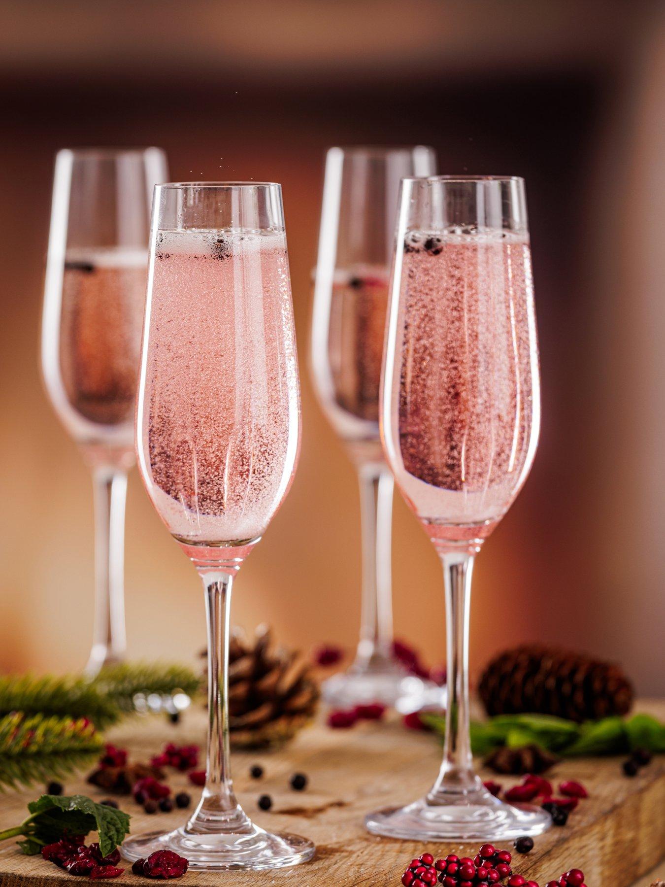 Ravenhead Kings Collection – Set of 4 Flute Glasses | Very Ireland