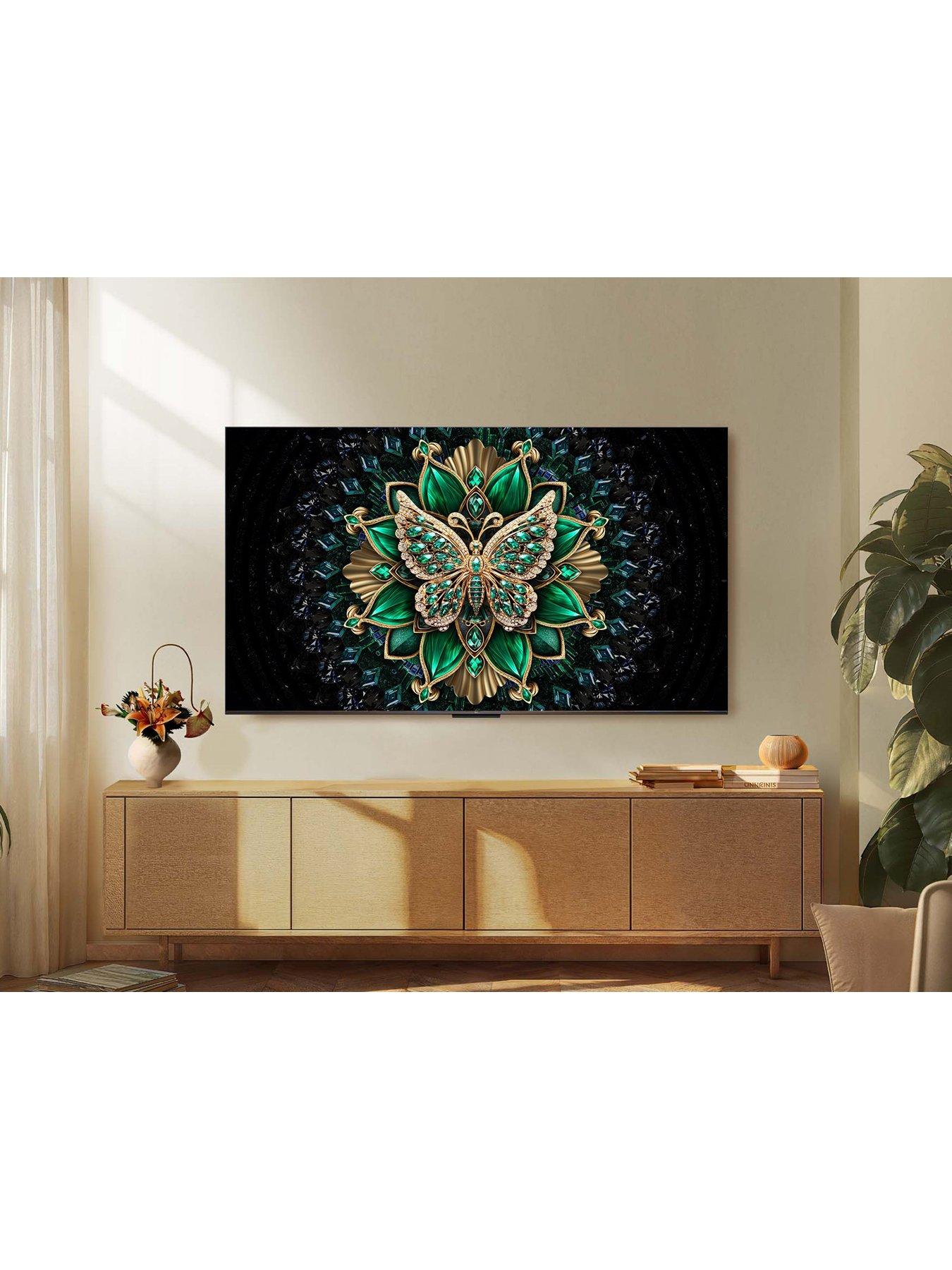 TCL 65C6K-UK 65-inch C6K Premium QD-Mini LED 4K Ultra HD 144Hz Google ...