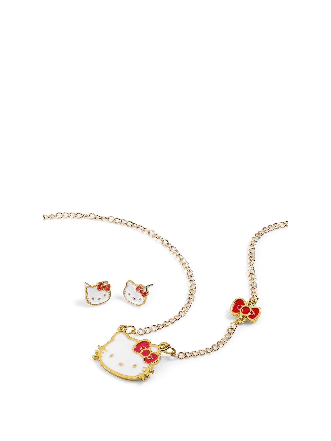Hello Kitty Hello Kitty Earring & Necklace Set | Very Ireland