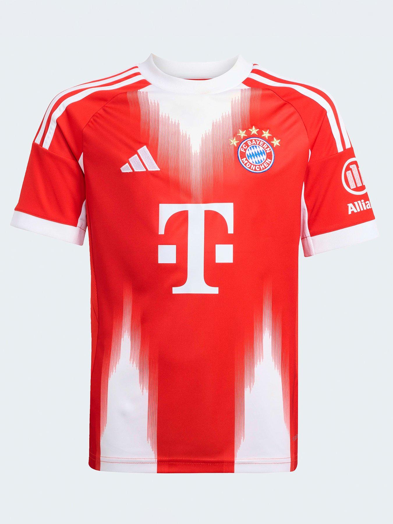 adidas Bayern Junior 25/26 Home Stadium Replica Shirt - Red | Very Ireland