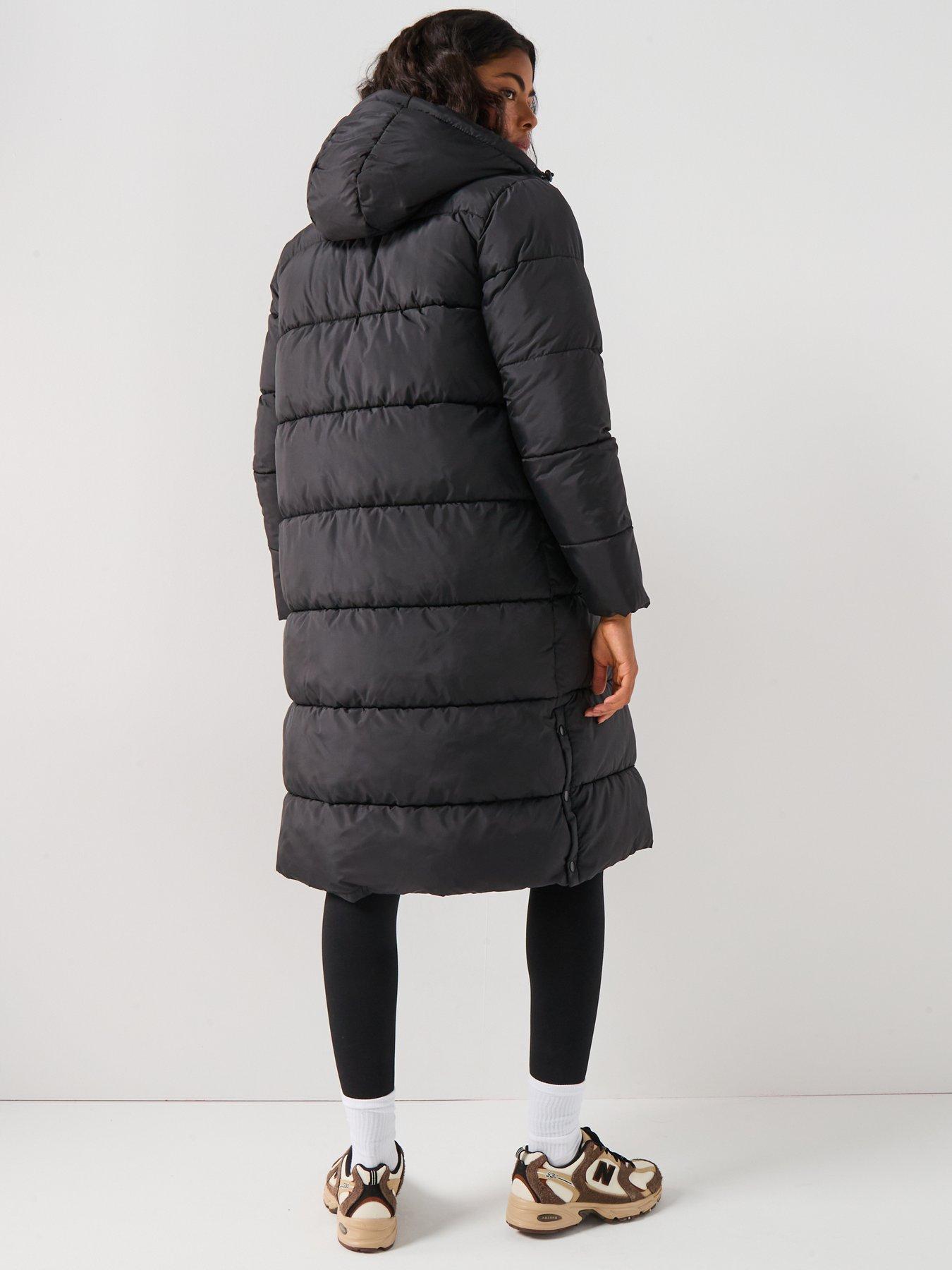 Only Long Puffer Jacket - Black | Very Ireland