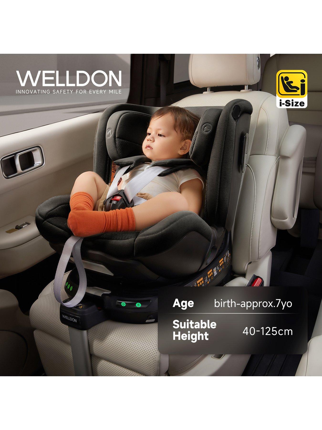 Welldon Rotate 2 Pro Plus Rotate Car Seat - Ebony | Very Ireland