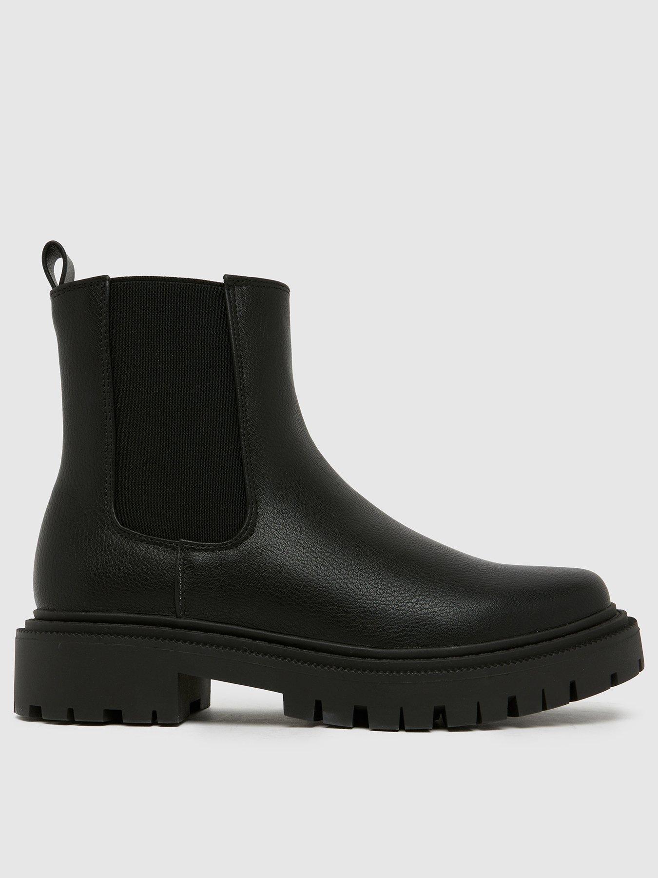 Schuh Youth Click Chunky Chelsea Boots - Black | Very Ireland