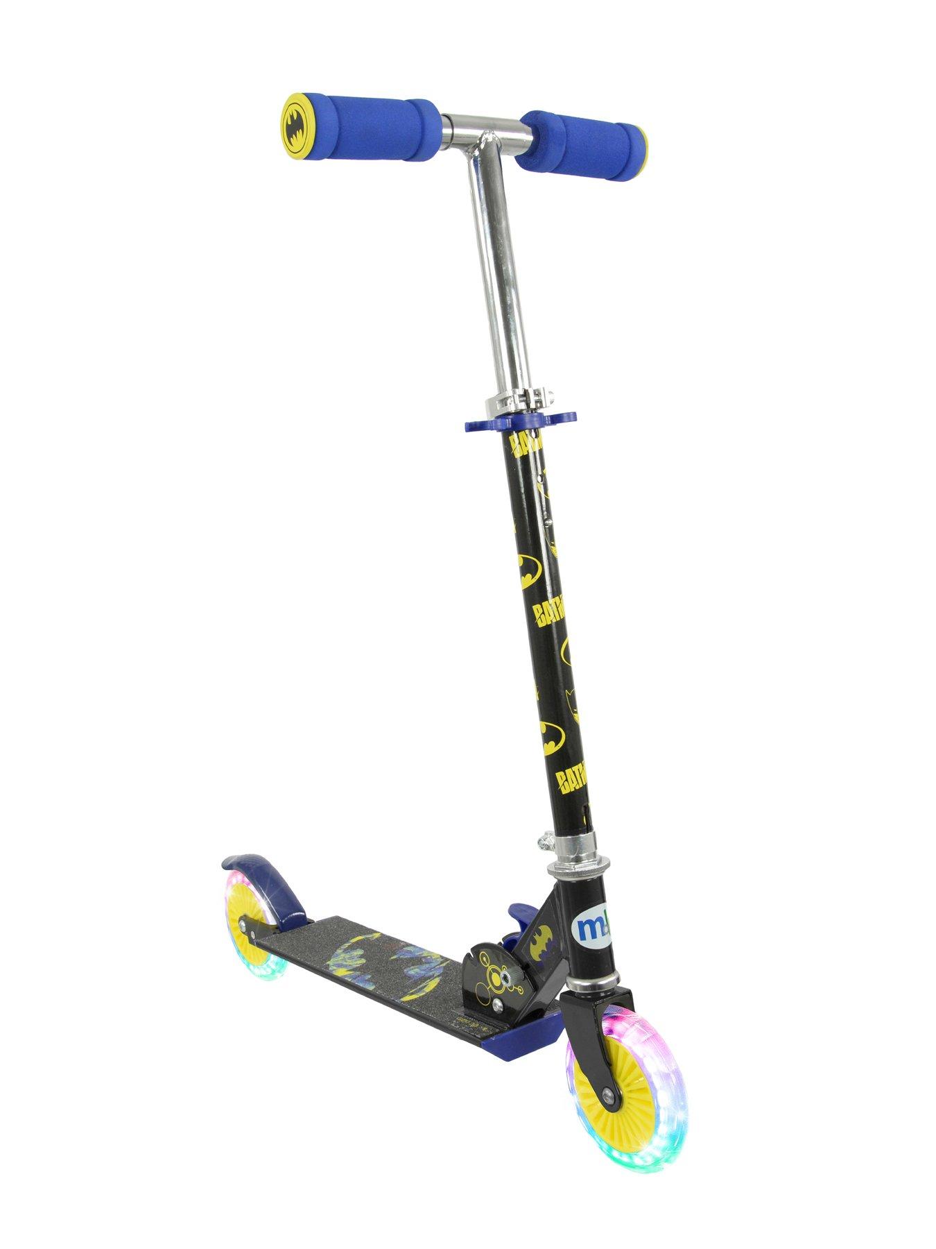 Batman Folding Inline Scooter with Light Up Wheels | Very Ireland