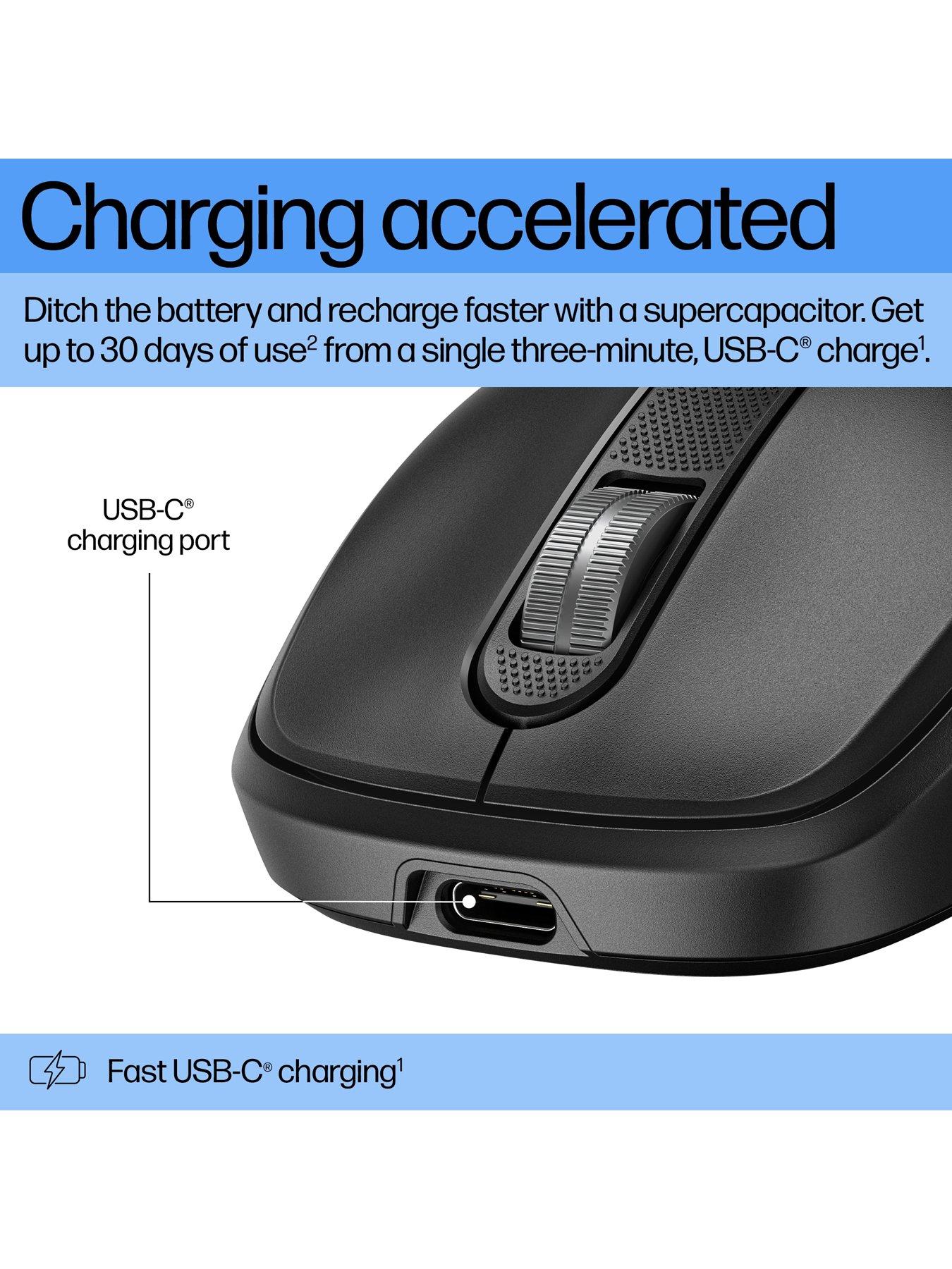 HP 510 Ultra-Fast Rechargeable Wireless Mouse | Very Ireland